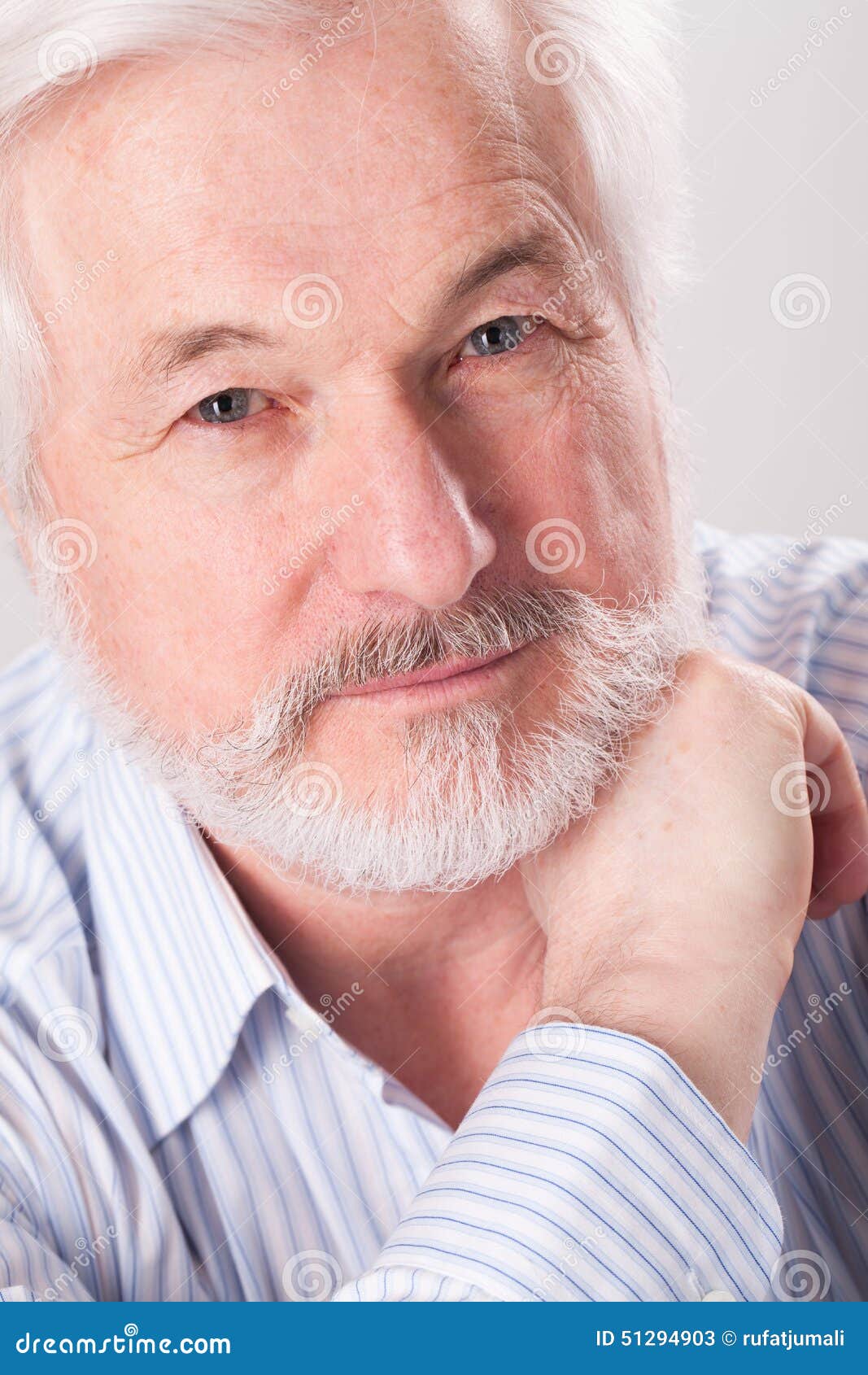 Handsome, elderly man stock image. Image of alone, casual - 51294903