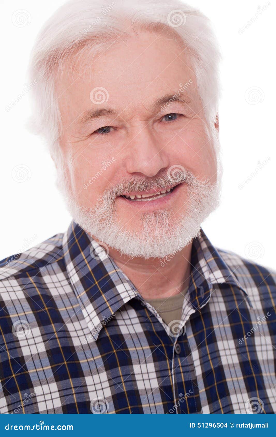 Handsome, elderly man stock photo. Image of middle, model - 51296504