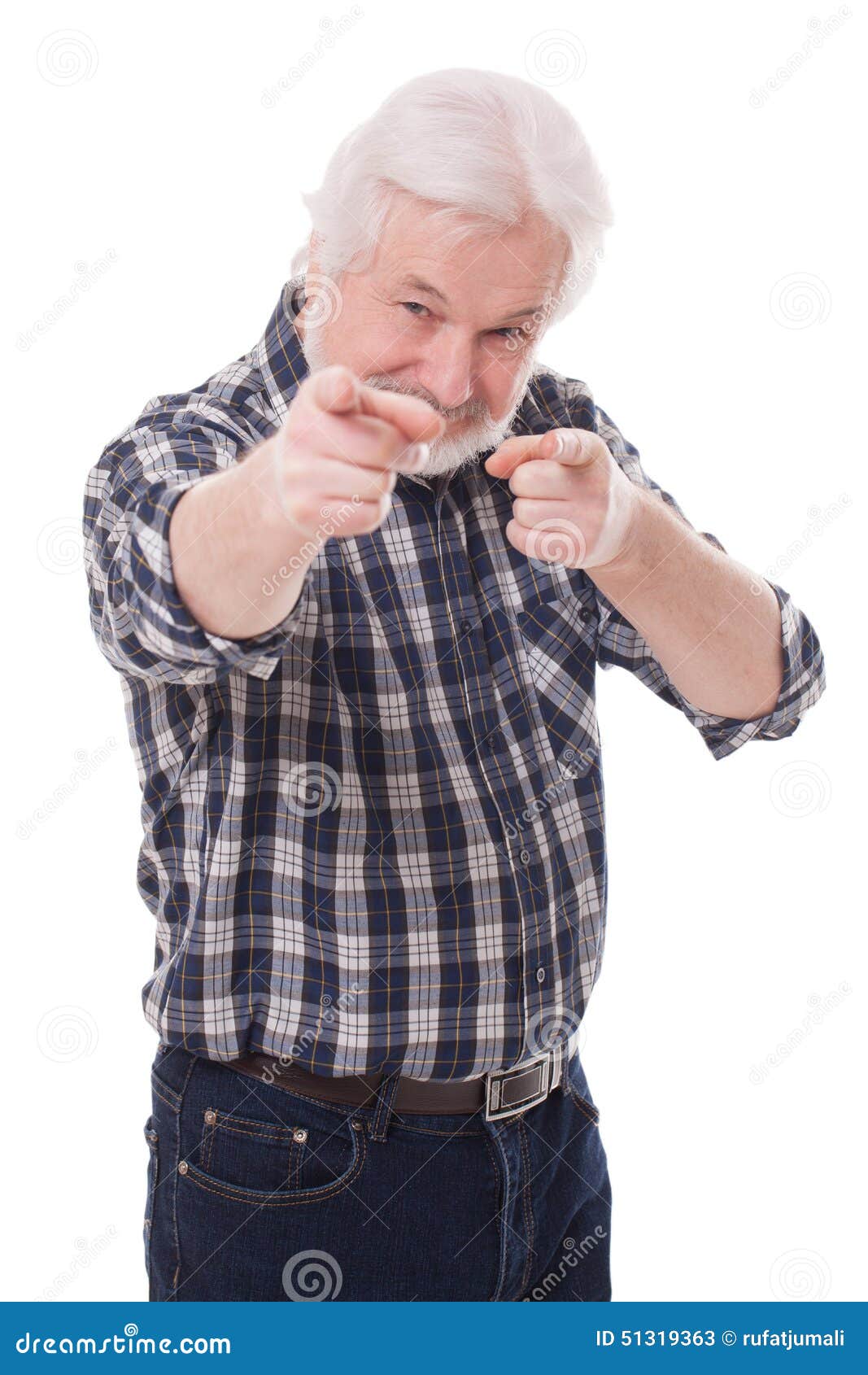 Handsome, elderly man stock image. Image of hair, looking - 51319363