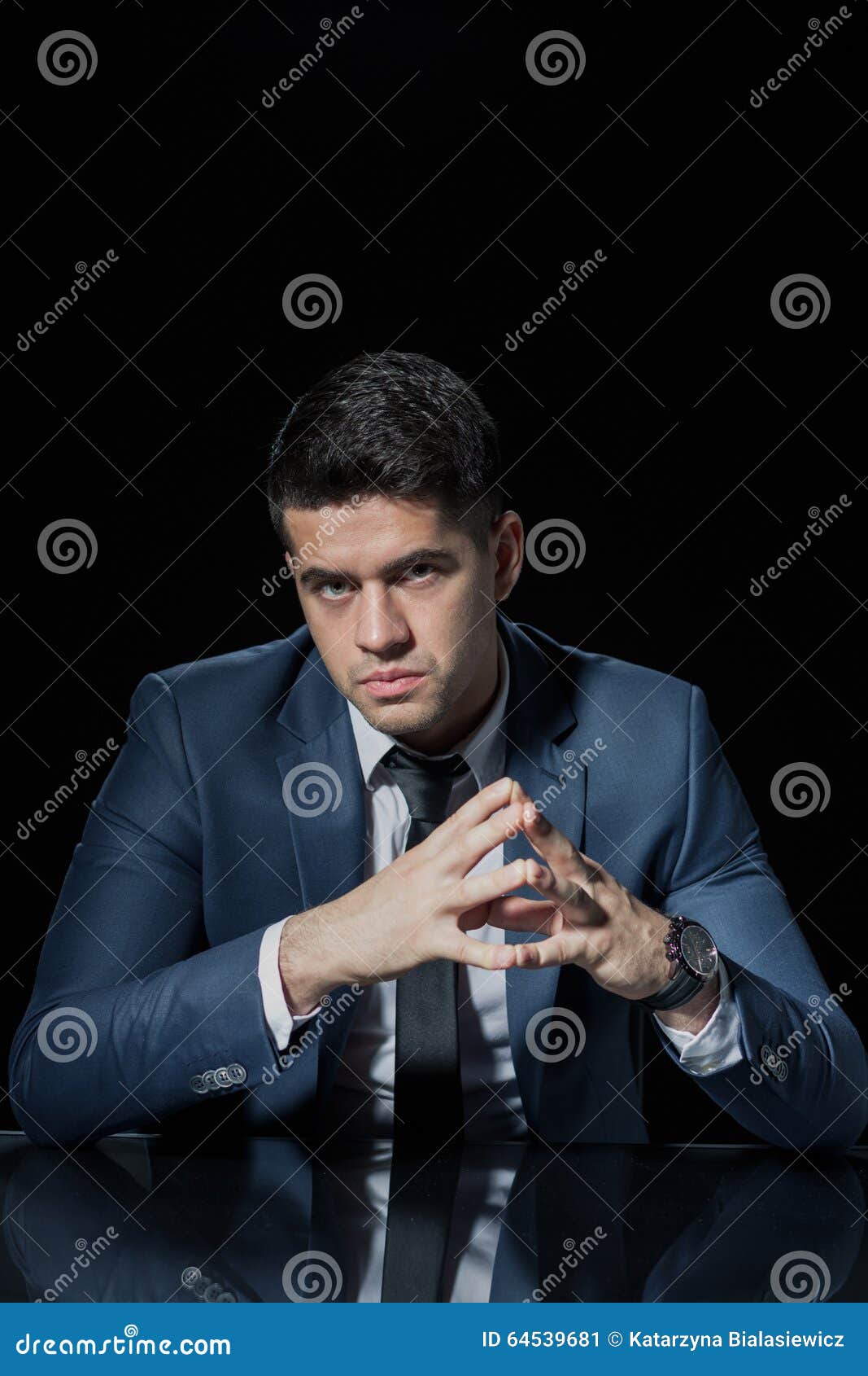 Handsome evil boss stock image. Image of stress, authority - 64539681