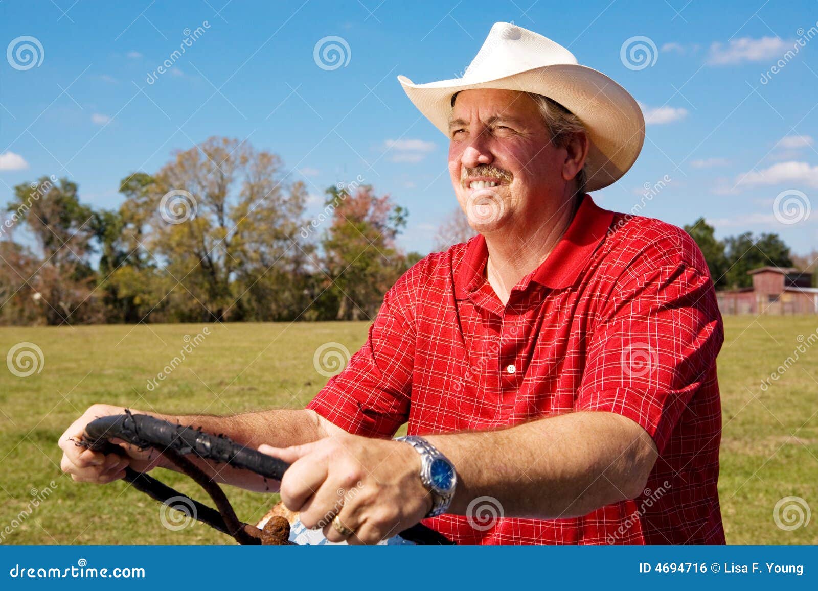 Handsome Farmer stock photo. Image of active, confident - 4694716