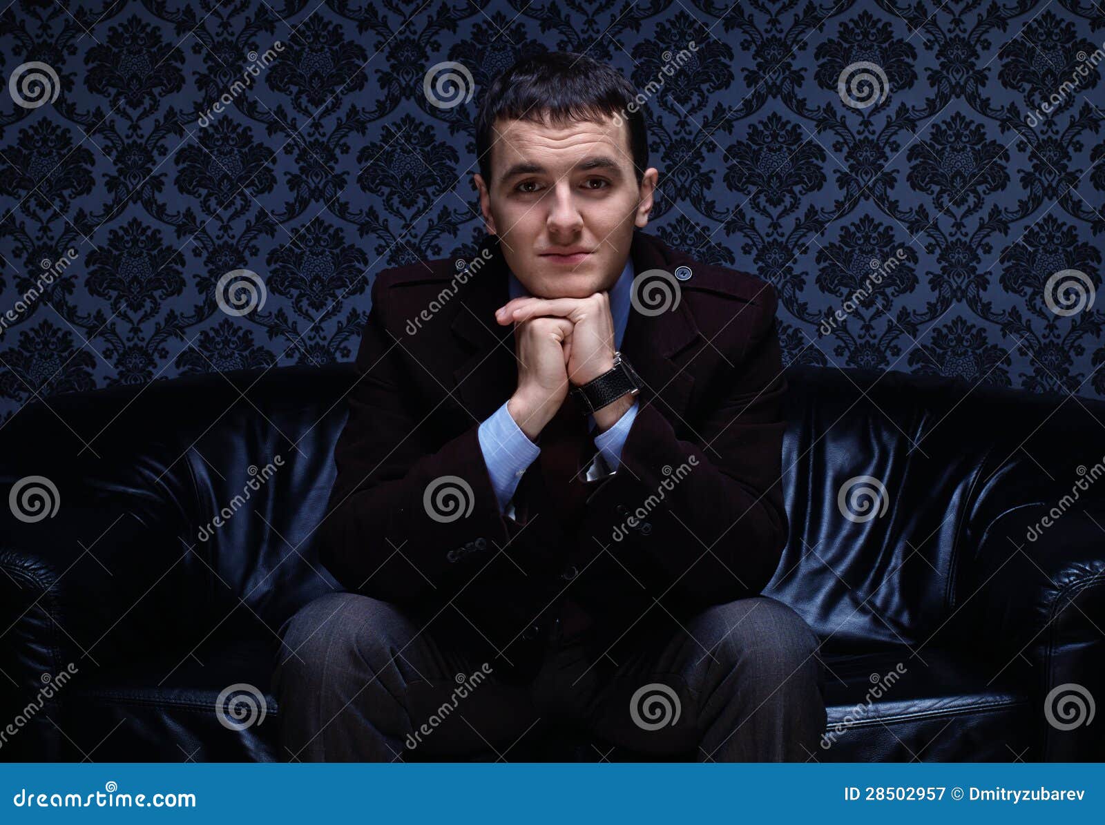 Handsome Fashionable Aristocrate in a Suit Stock Image - Image of model ...