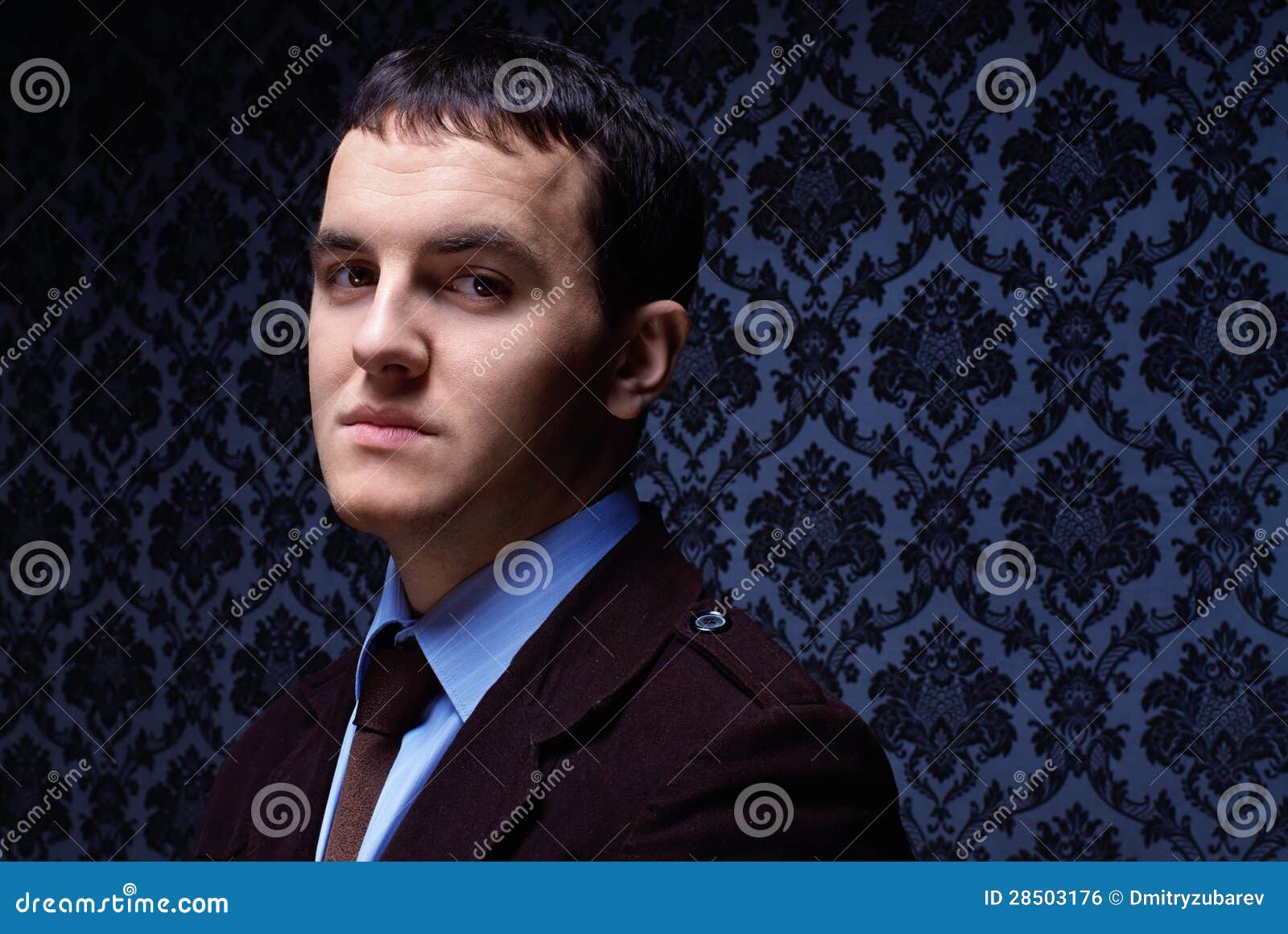 Handsome Fashionable Aristocrate in a Suit Stock Photo - Image of ...