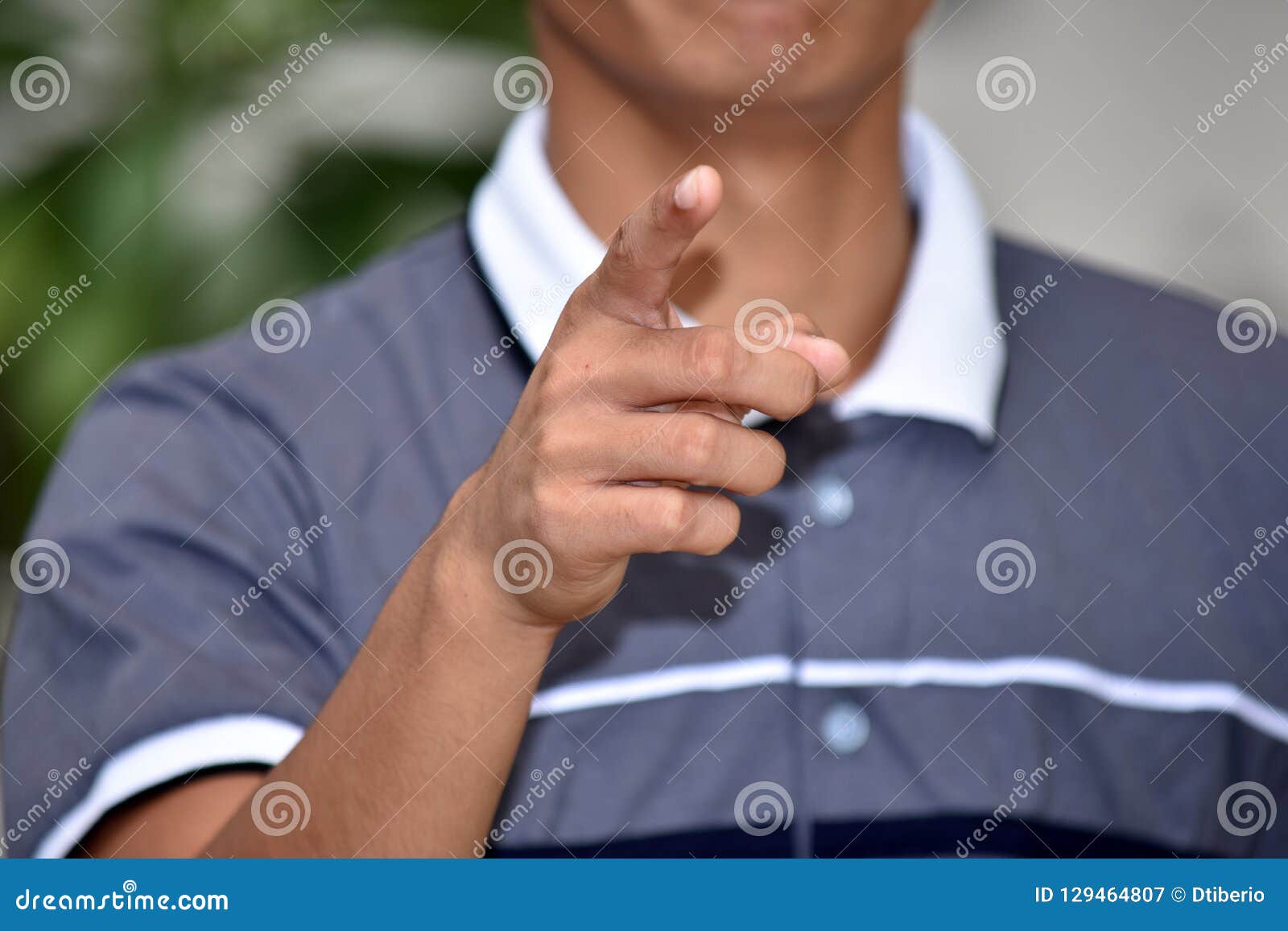 Handsome Filipino Male Pointing Stock Image - Image of males, diversity ...