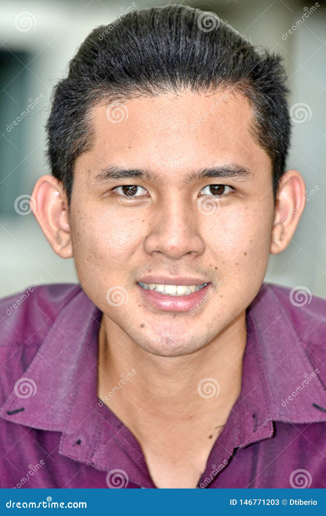 Handsome Filipino Male Smiling Stock Image - Image of happiness ...