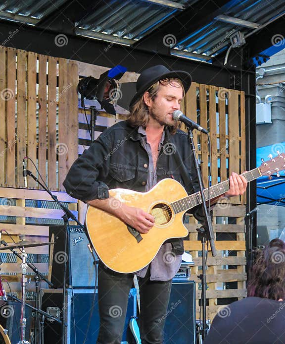 Handsome Ghost in Concert in Brooklyn Editorial Photo - Image of ...