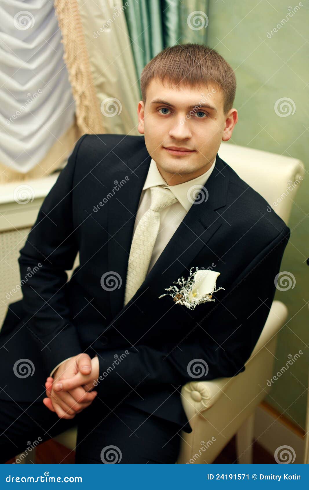 Handsome groom stock image. Image of environment, male - 24191571