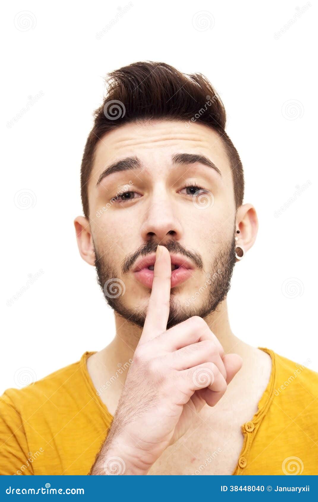 Man With Commanding Body Language Stock Image | CartoonDealer.com #96748297