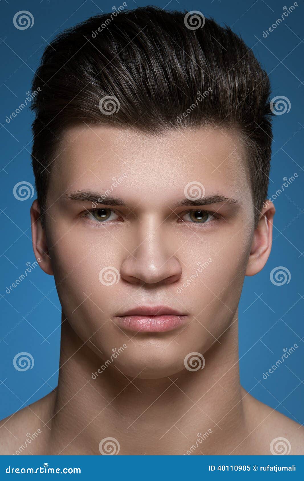 Handsome Guy with Beautiful Face Stock Image - Image of people, eyes ...