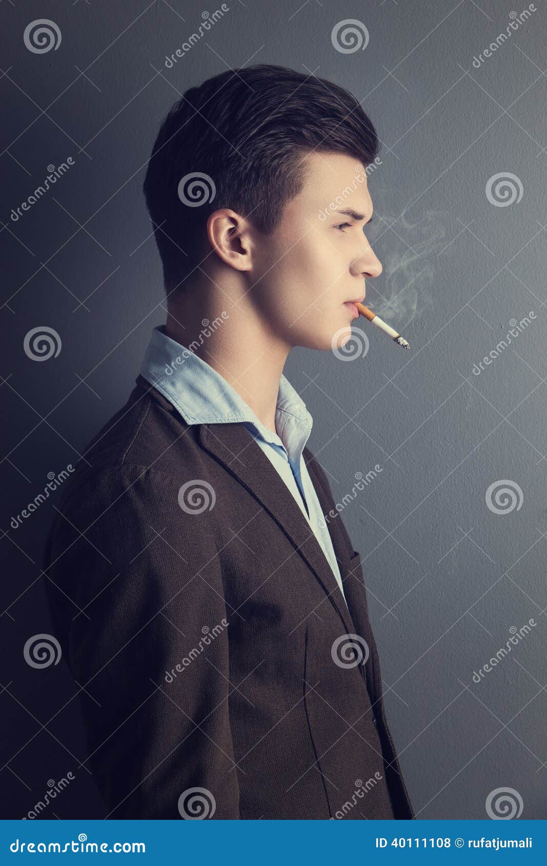 Handsome Guy with Beautiful Face Stock Photo - Image of confident ...