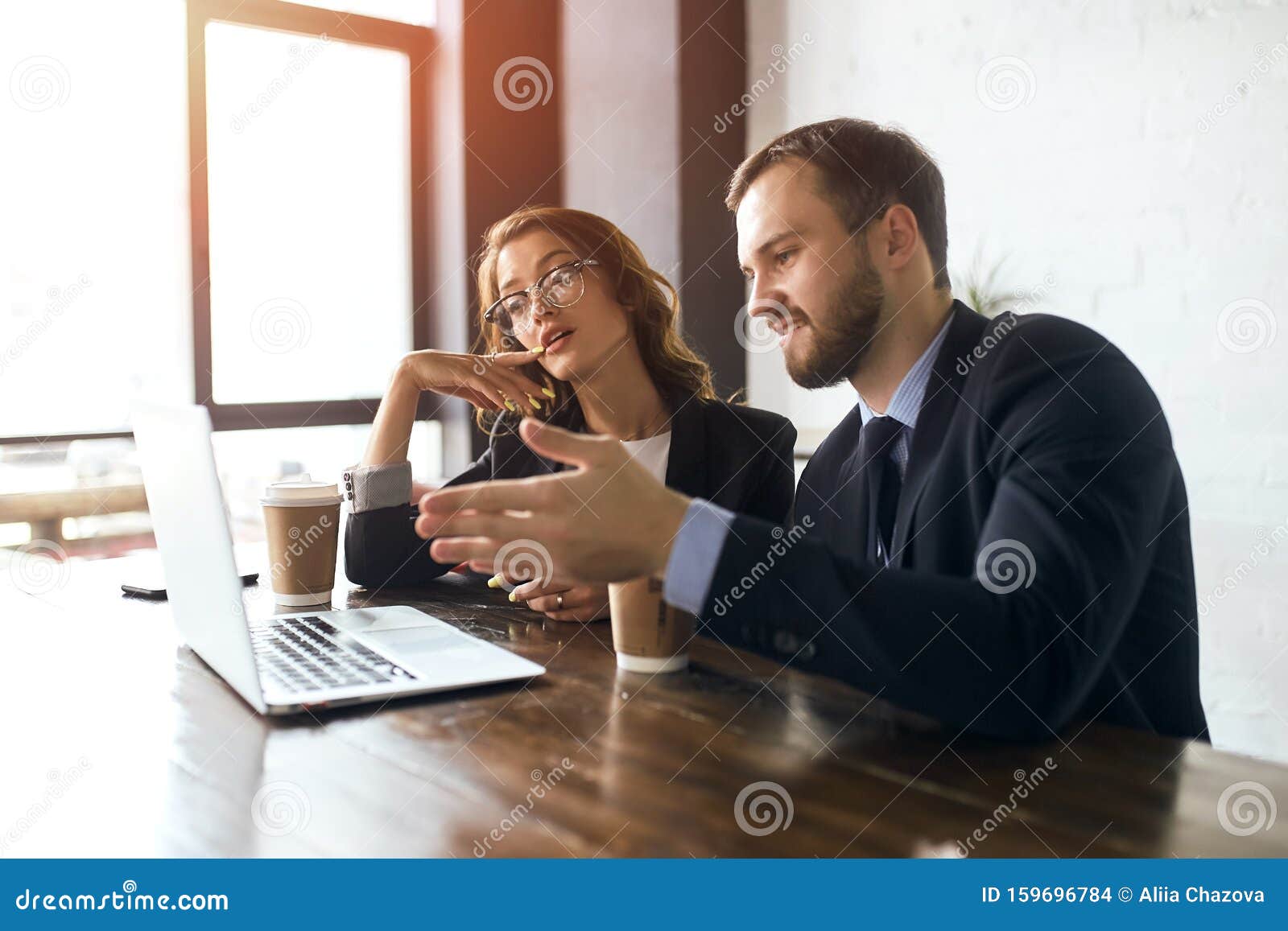 Handsome Guy Explaining His Point of View on the Problem, Stock Photo ...