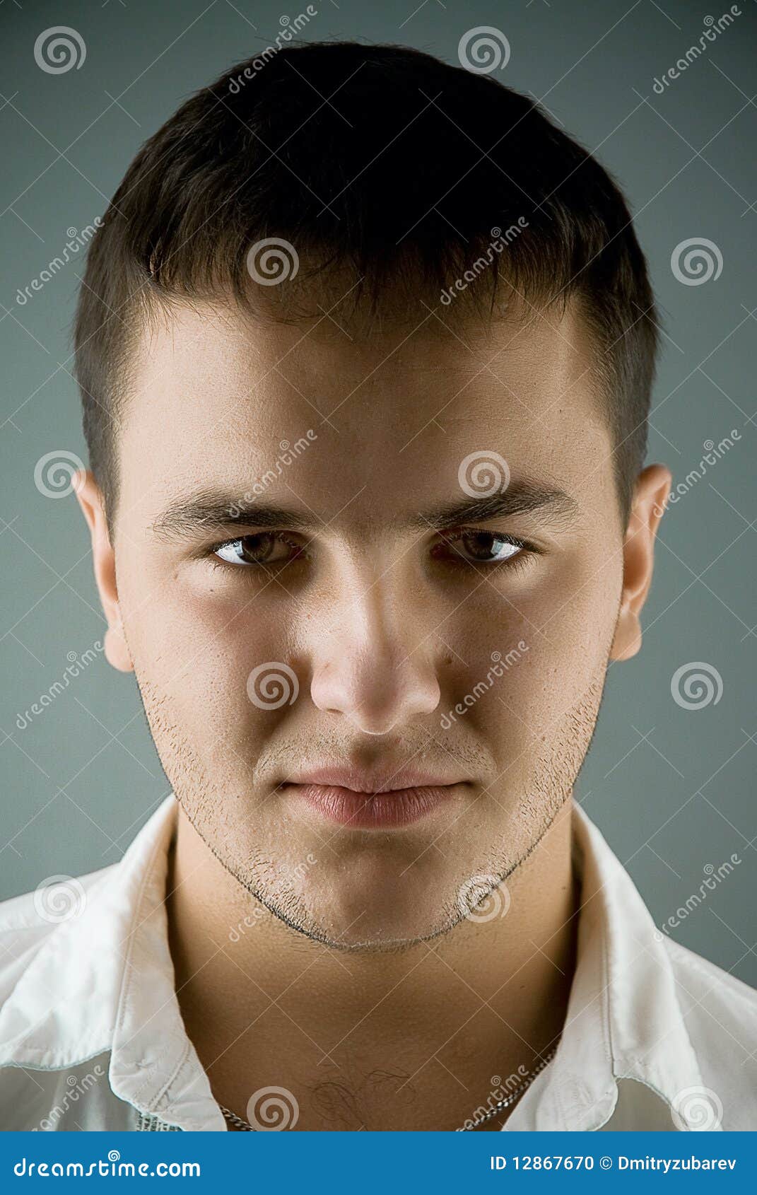 Handsome Guy Looking in Camera Stock Photo - Image of attractive, good ...