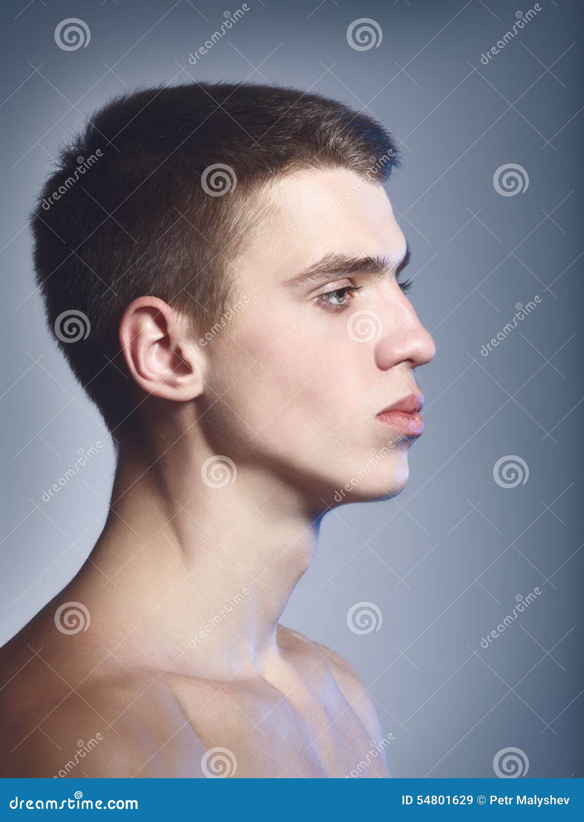 Handsome Guy Portrait stock image. Image of casual, male - 54801629