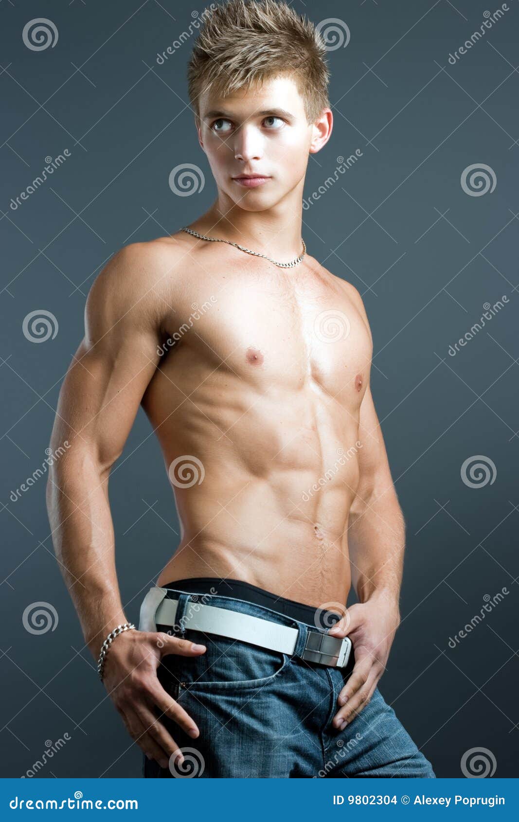 Handsome guy torso stock photo. Image of black, cool, fashion - 9802304