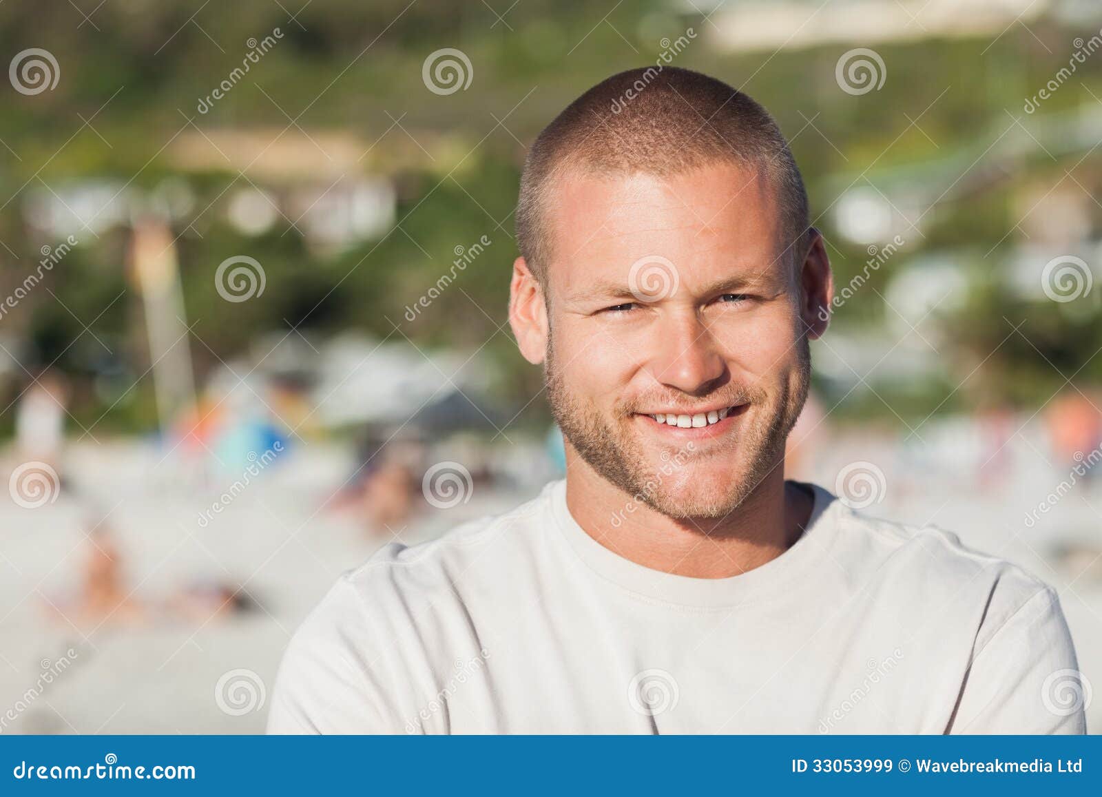 Handsome happy man posing stock image. Image of smiling - 33053999