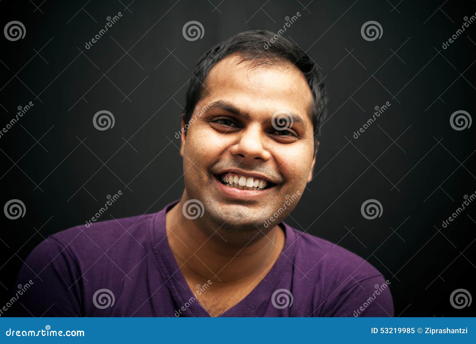 Handsome Indian Man Laughing Stock Image - Image of lifestyle, face ...
