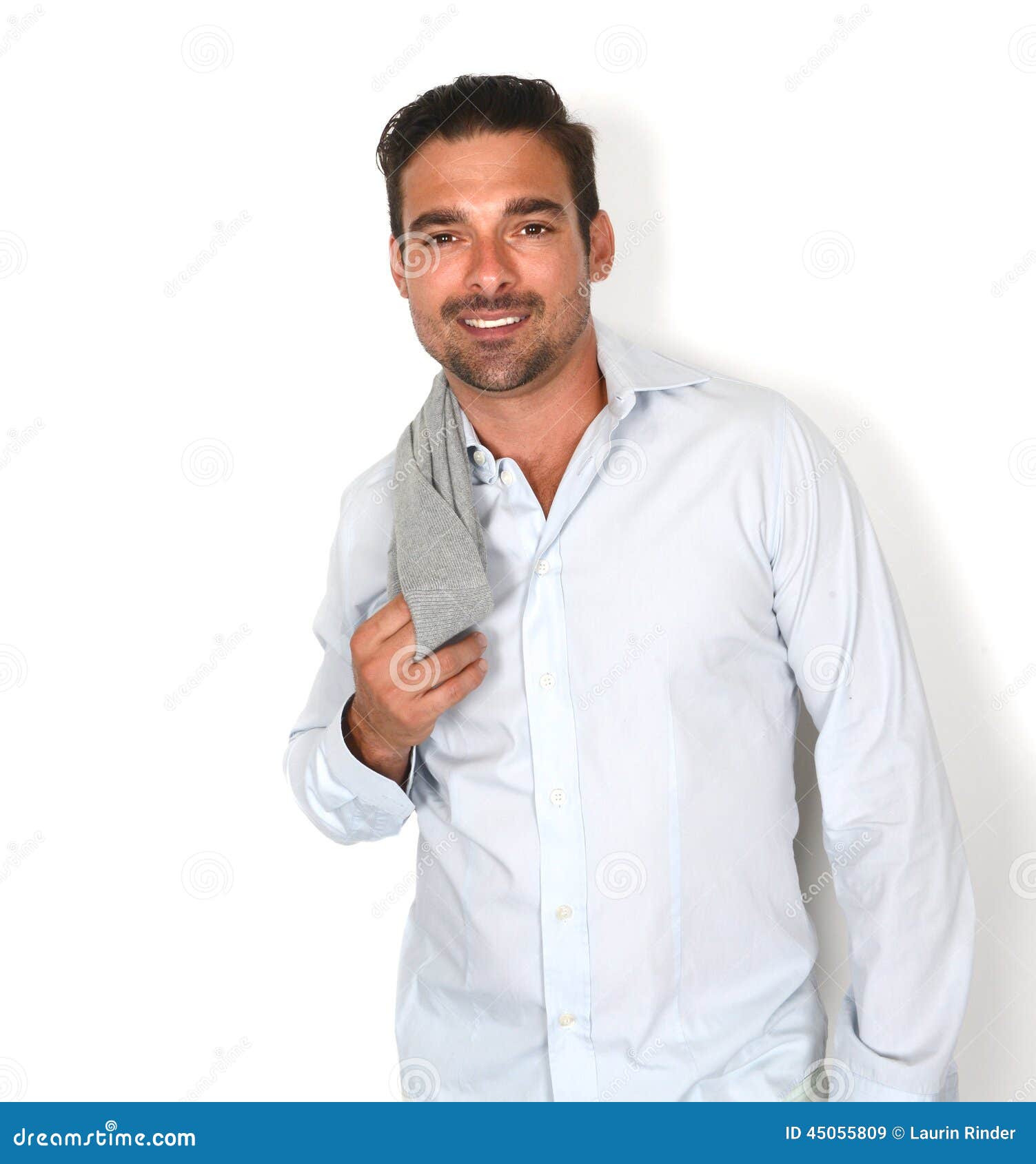 Handsome Italian Man stock image. Image of male, alone - 45055809