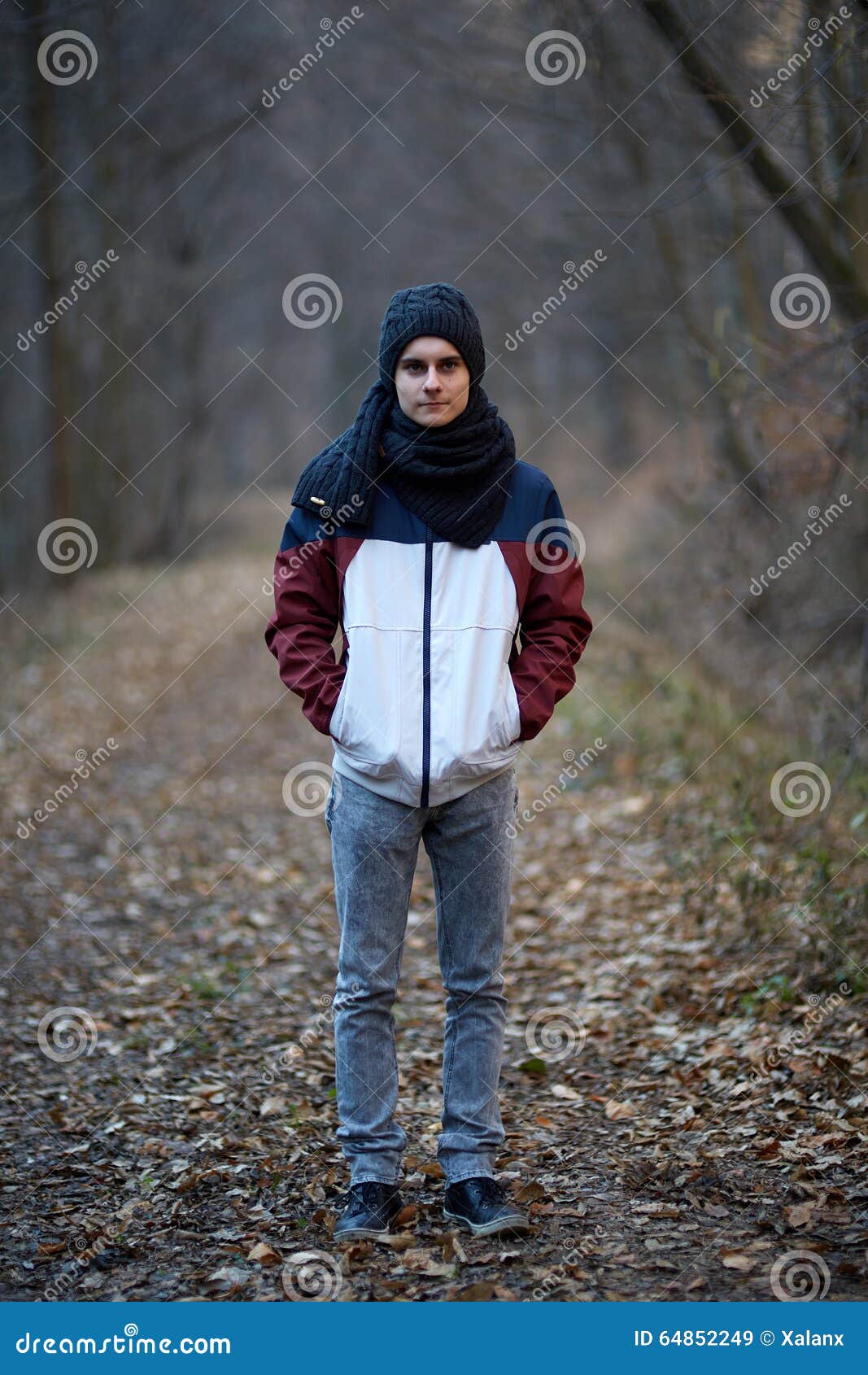 Handsome kid outdoor stock image. Image of caucasian - 64852249
