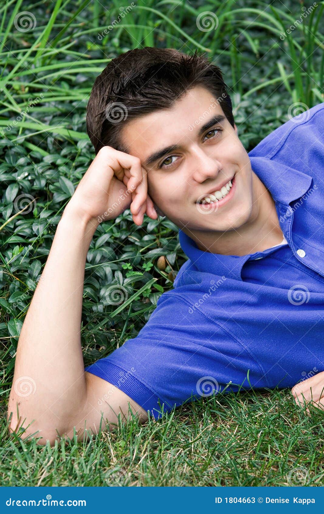Handsome Lad stock image. Image of leisure, teenager, summer - 1804663