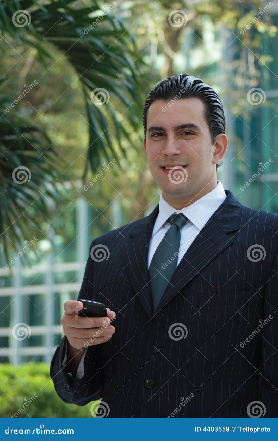 Handsome Latin Business Man Stock Photo - Image of spanish, telephone ...