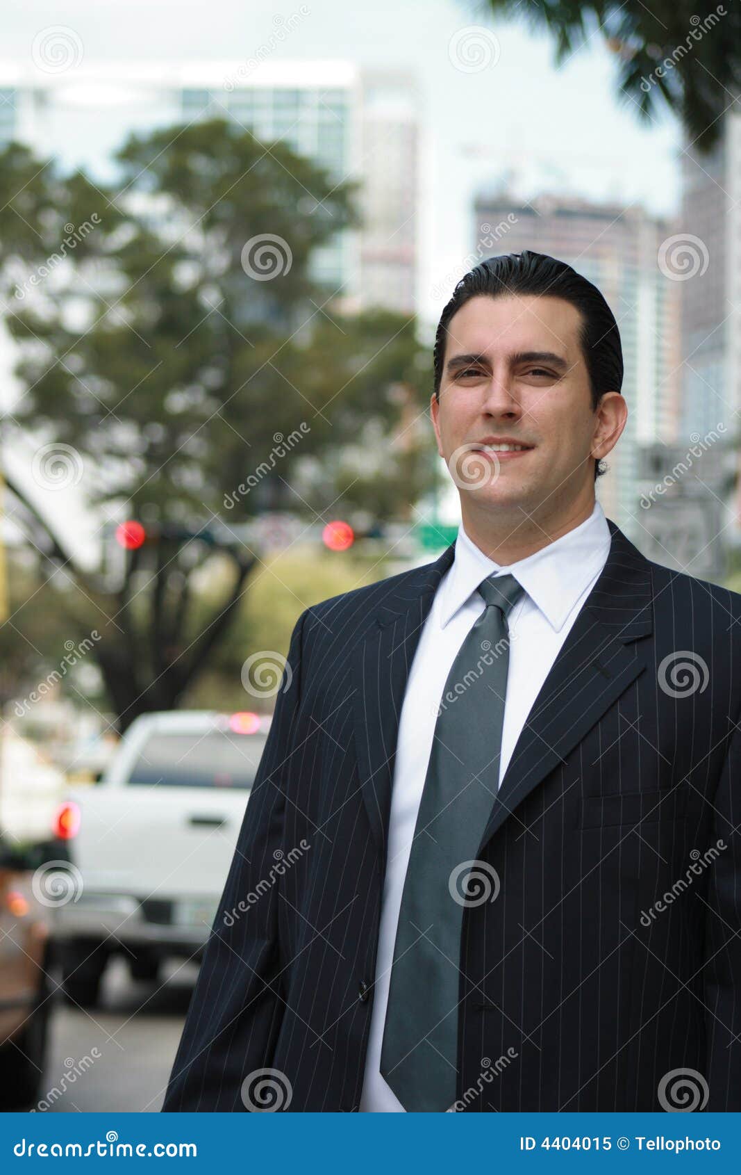 Handsome Latin Business Man Stock Image - Image of comely, dialing: 4404015