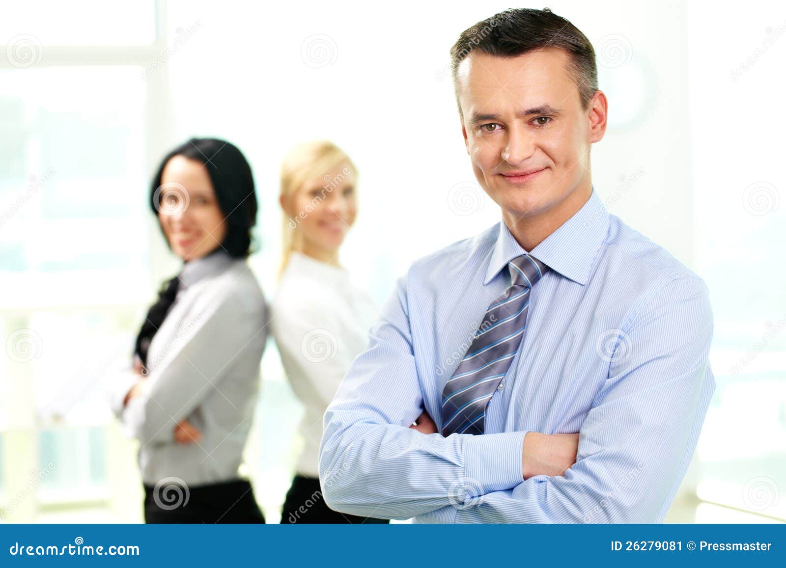 Handsome leader stock image. Image of confident, ambitious - 26279081