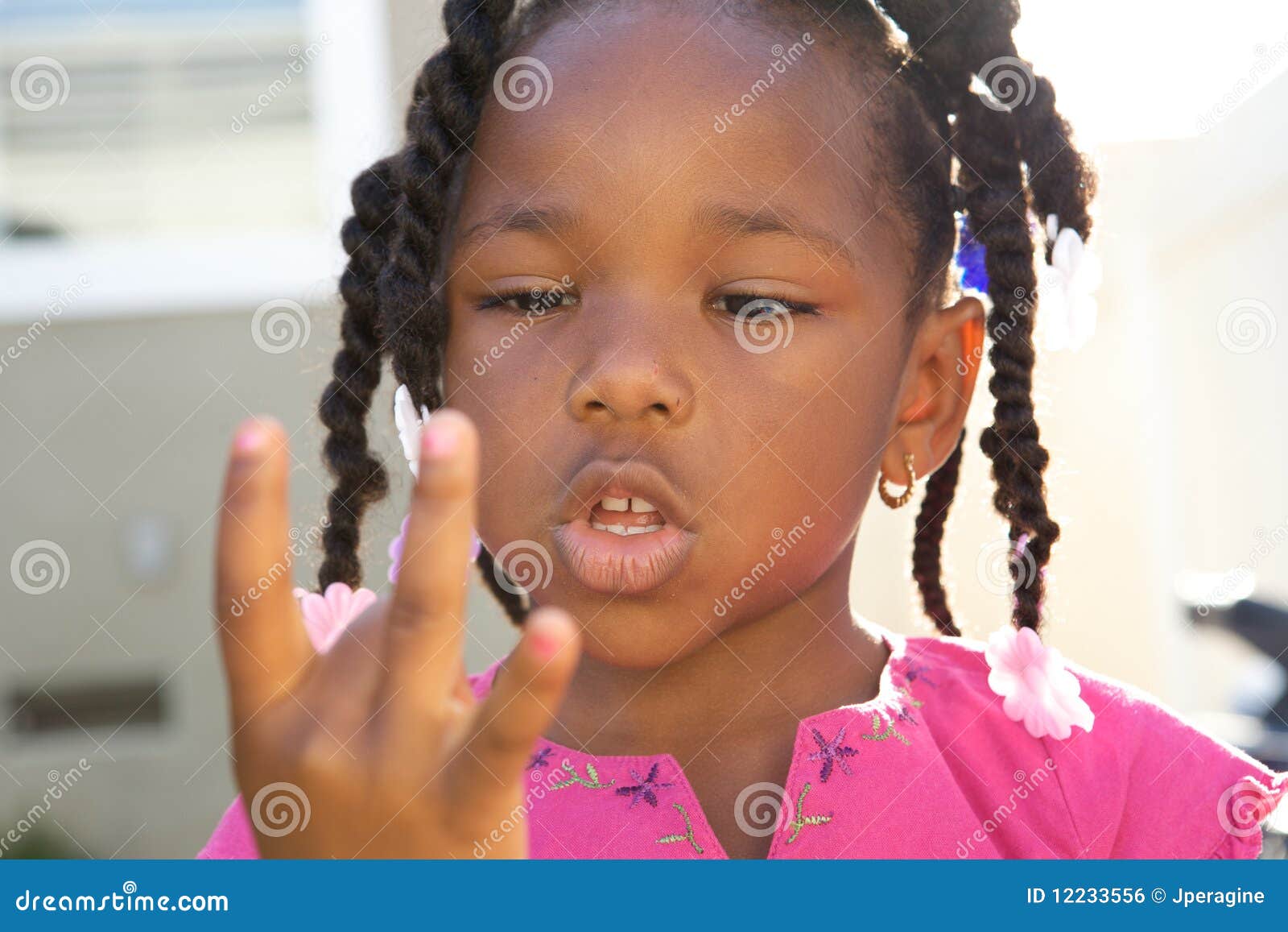 Little African Kid Boy Giving Grandfather Hands To Wipe It Dry With ...