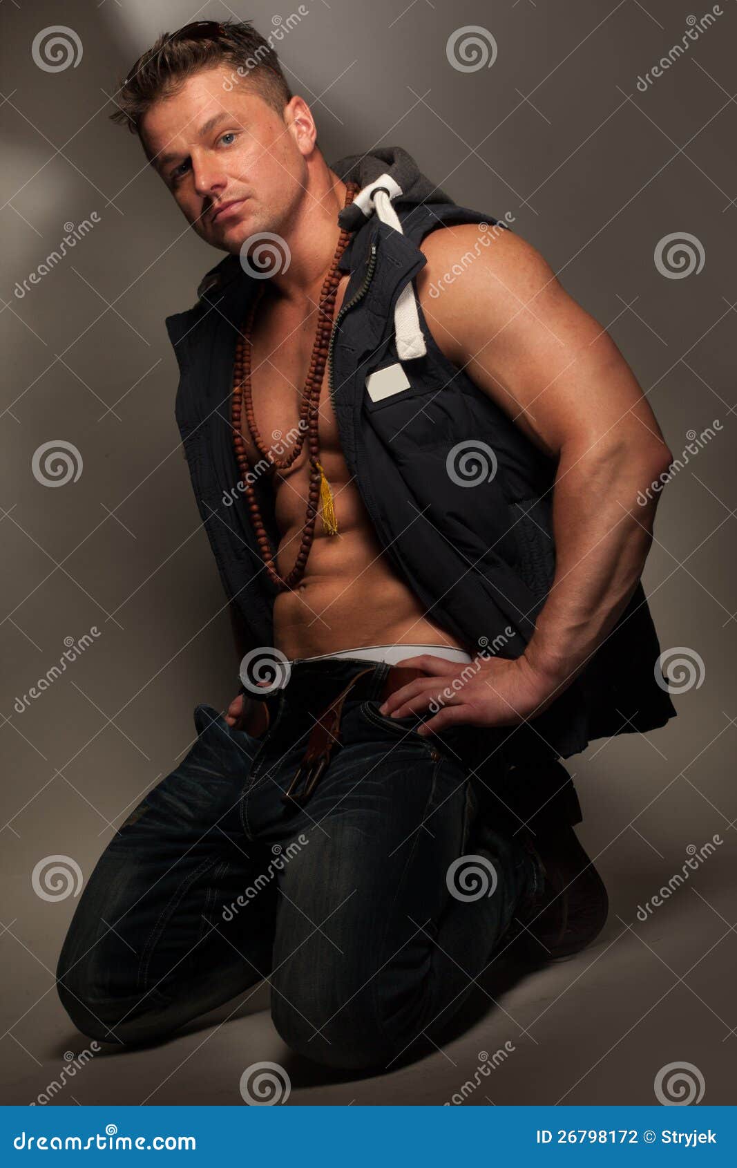Handsome Macho Santa Man Royalty-Free Stock Photography | CartoonDealer ...