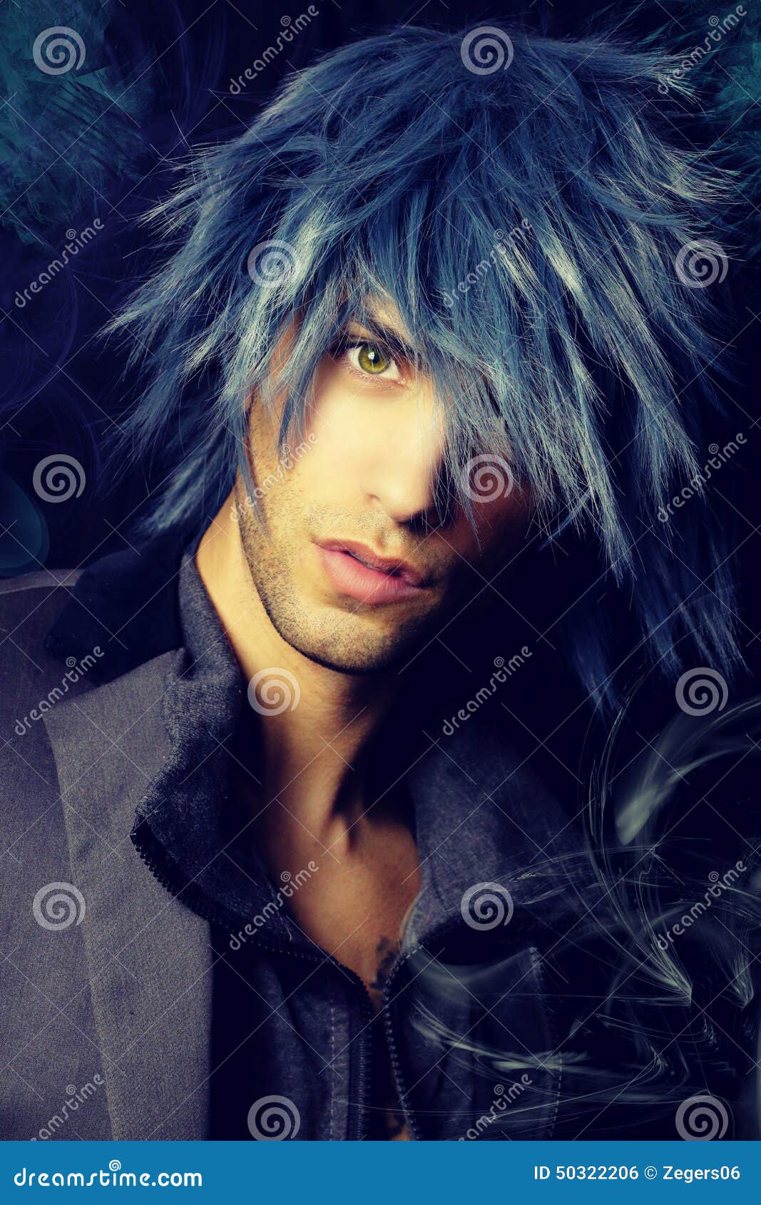 Handsome magician stock photo. Image of sorcerer, mysterious - 50322206