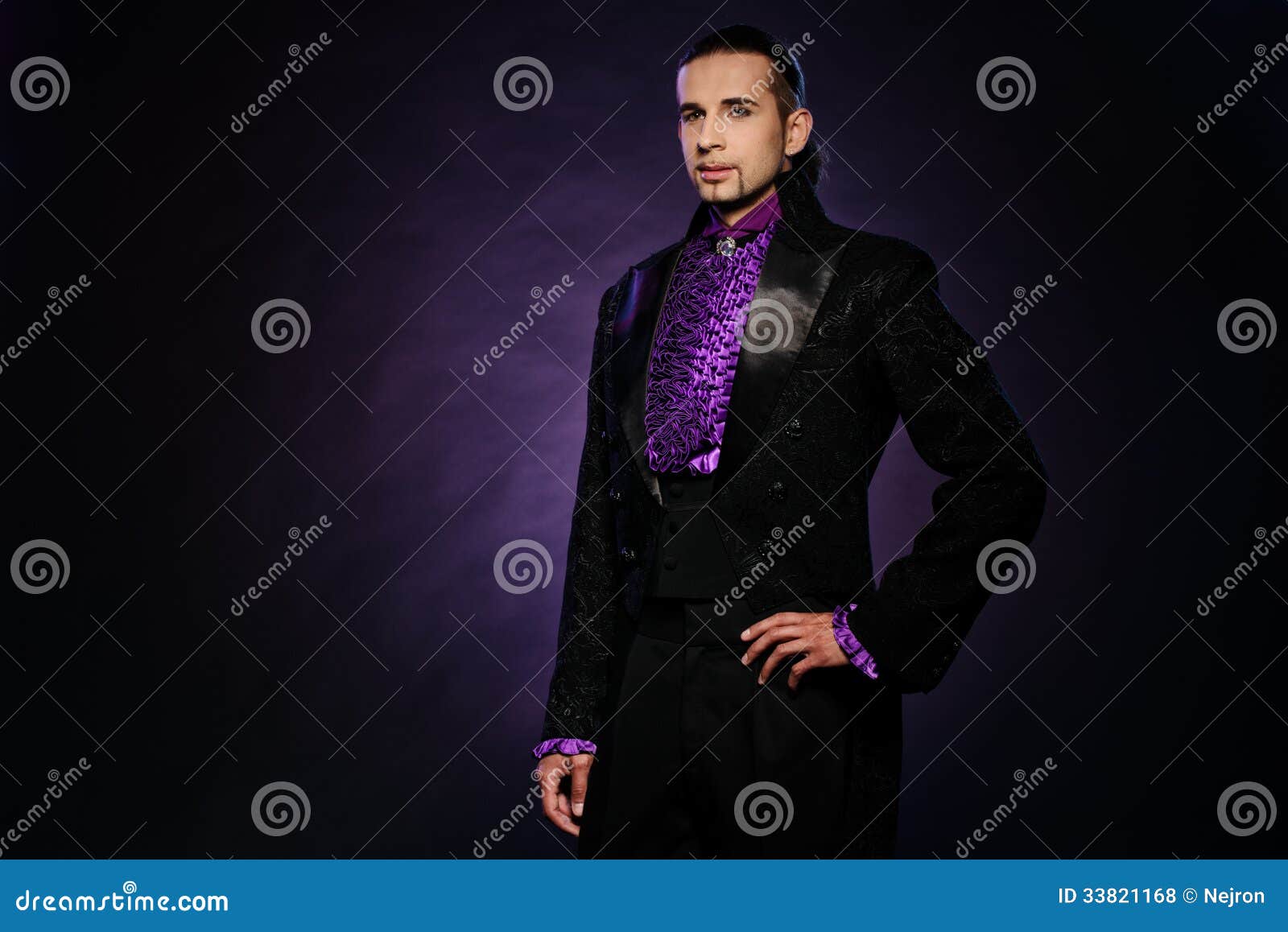 Handsome magician stock photo. Image of entertainment - 33821168