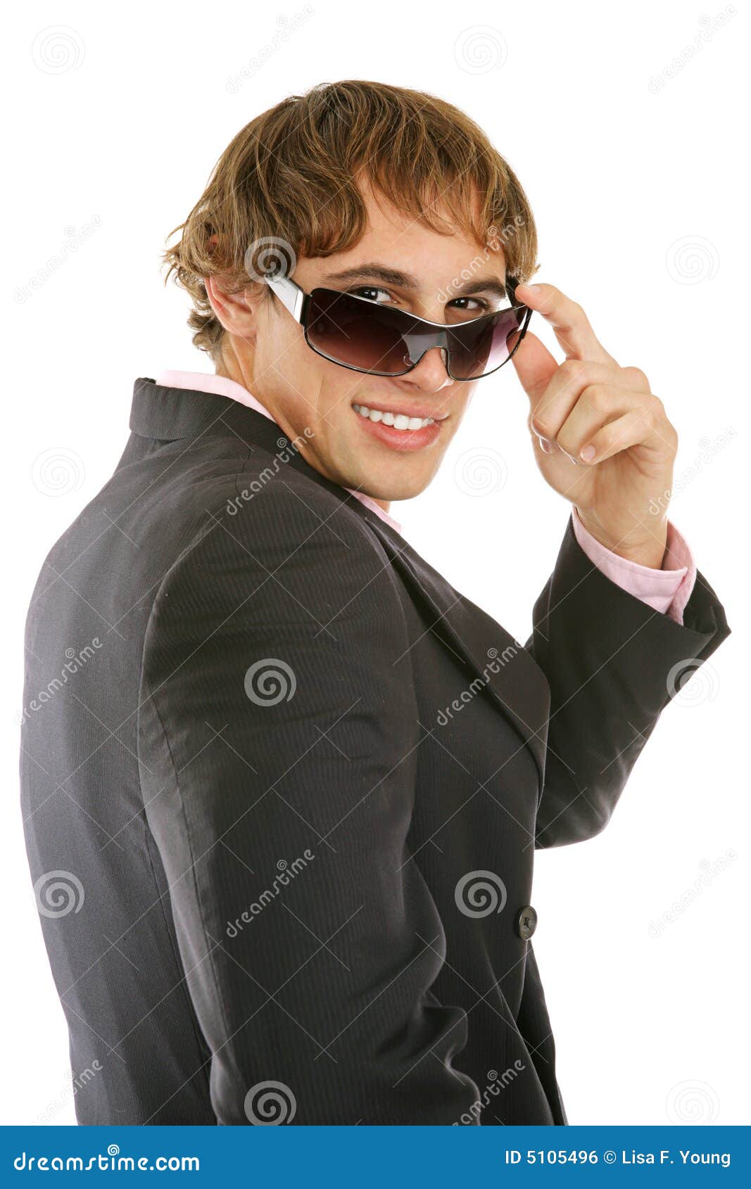 Handsome Male Model in Shades Stock Photo - Image of male, professional ...