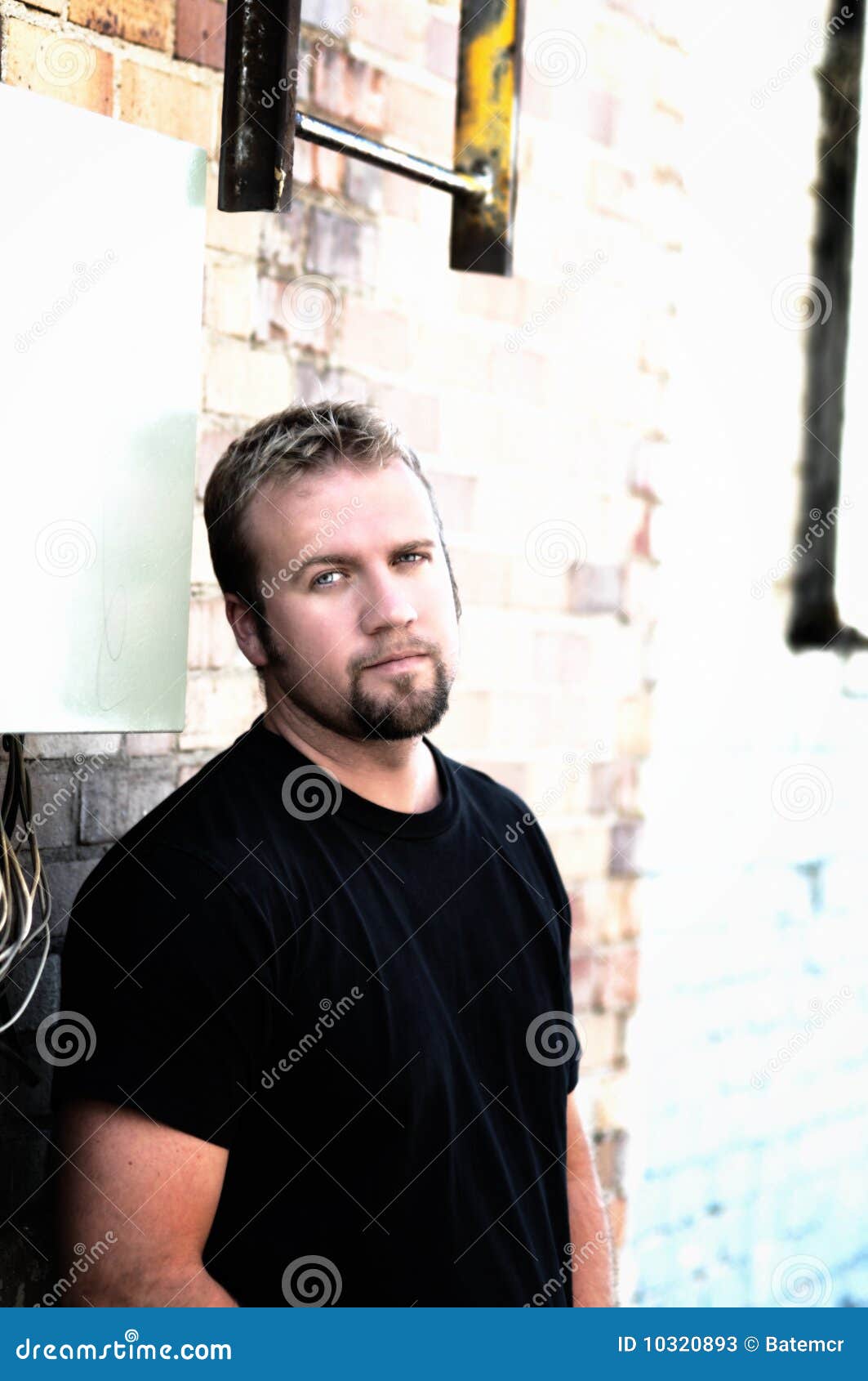 Handsome man stock image. Image of model, natural, attractive - 10320893