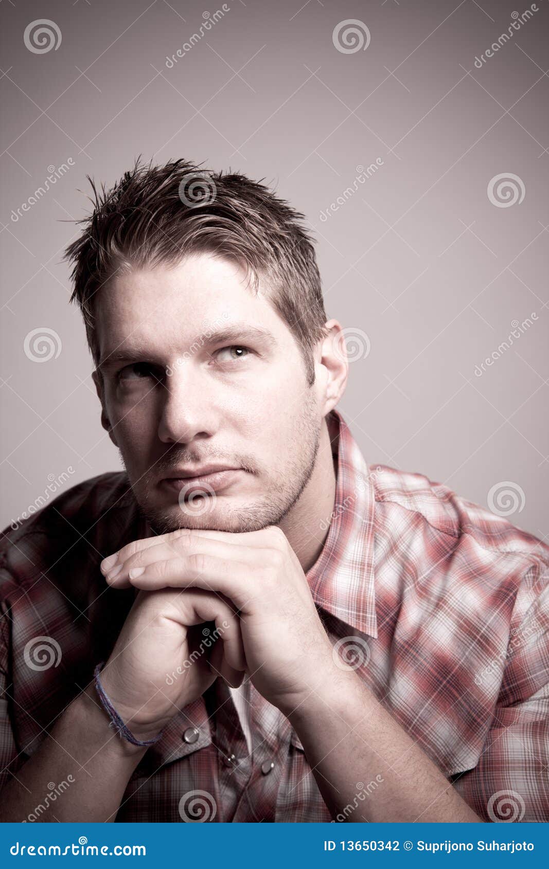 Handsome man stock photo. Image of portrait, masculine - 13650342
