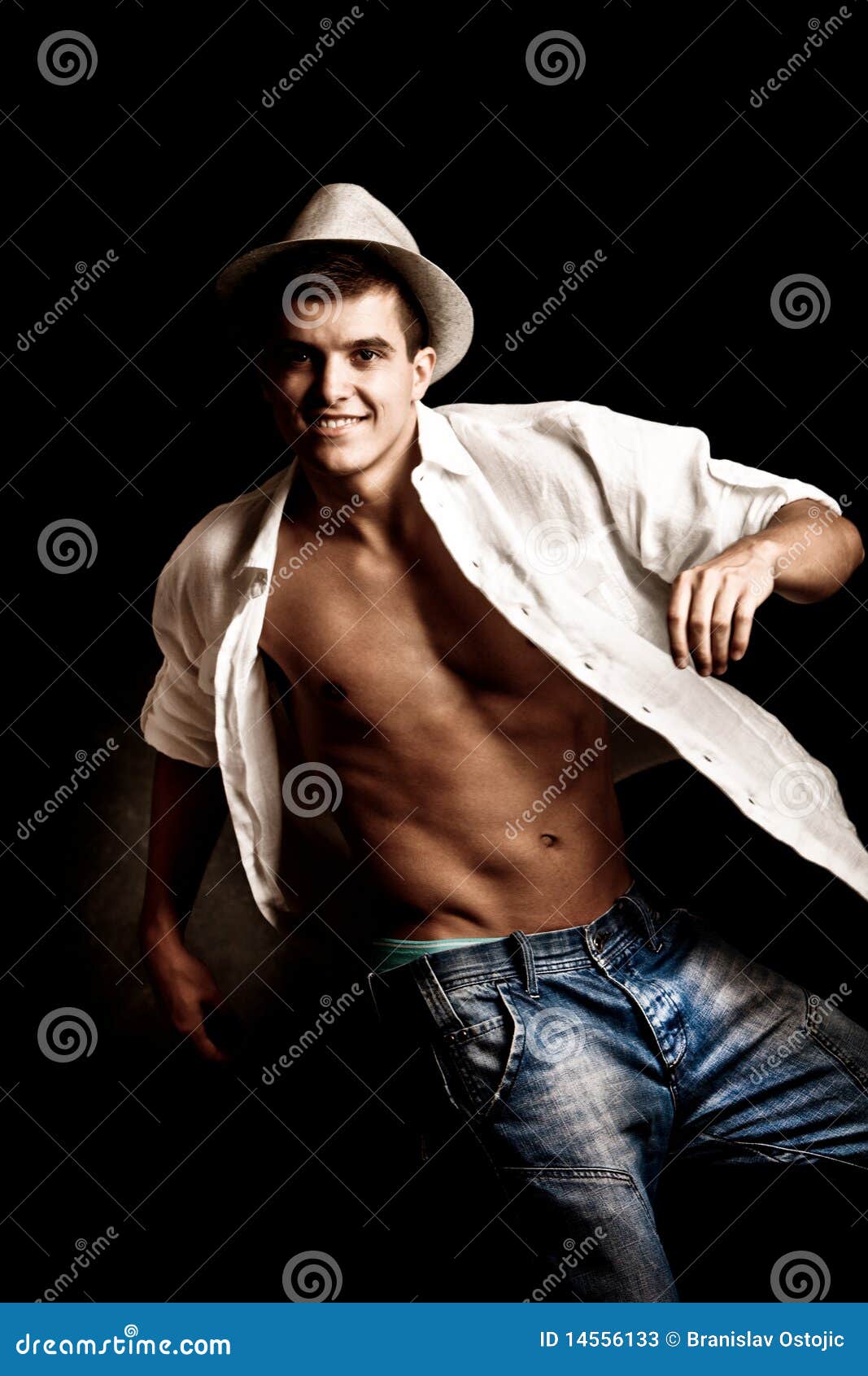 Handsome man stock image. Image of fashion, body, complexion - 14556133