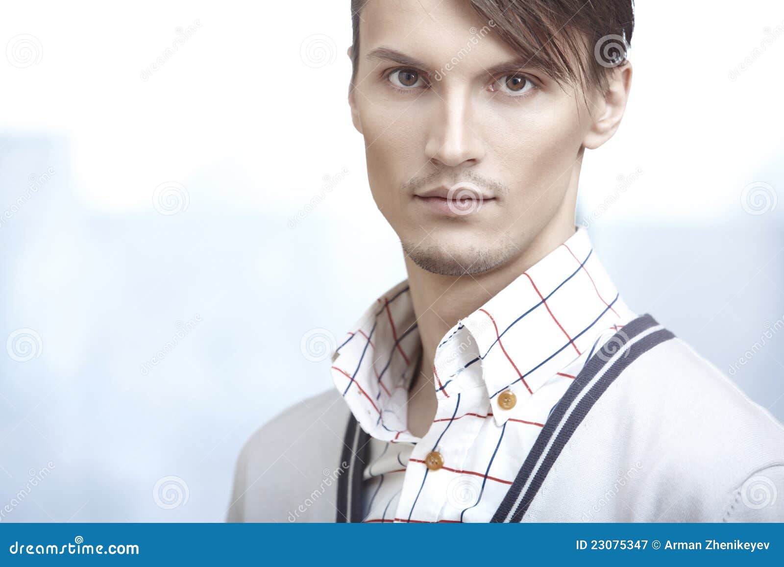 Handsome man stock image. Image of single, perfection - 23075347