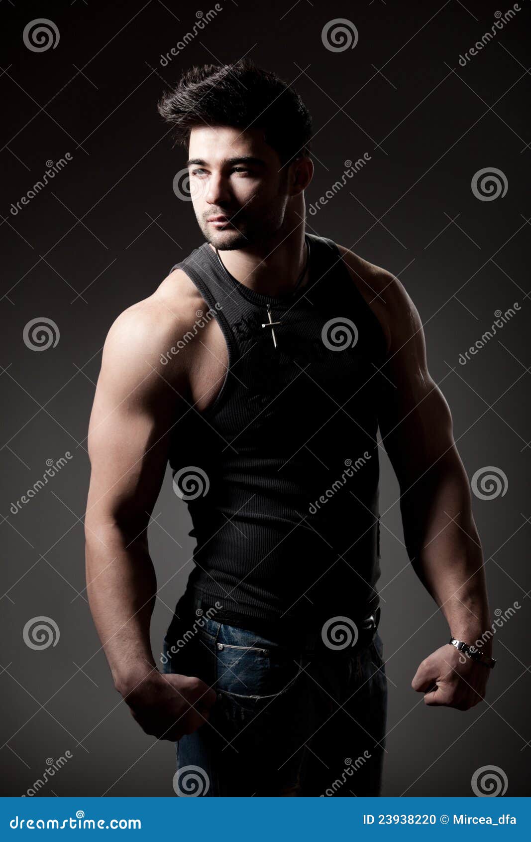Handsome man stock photo. Image of serious, attractive - 23938220