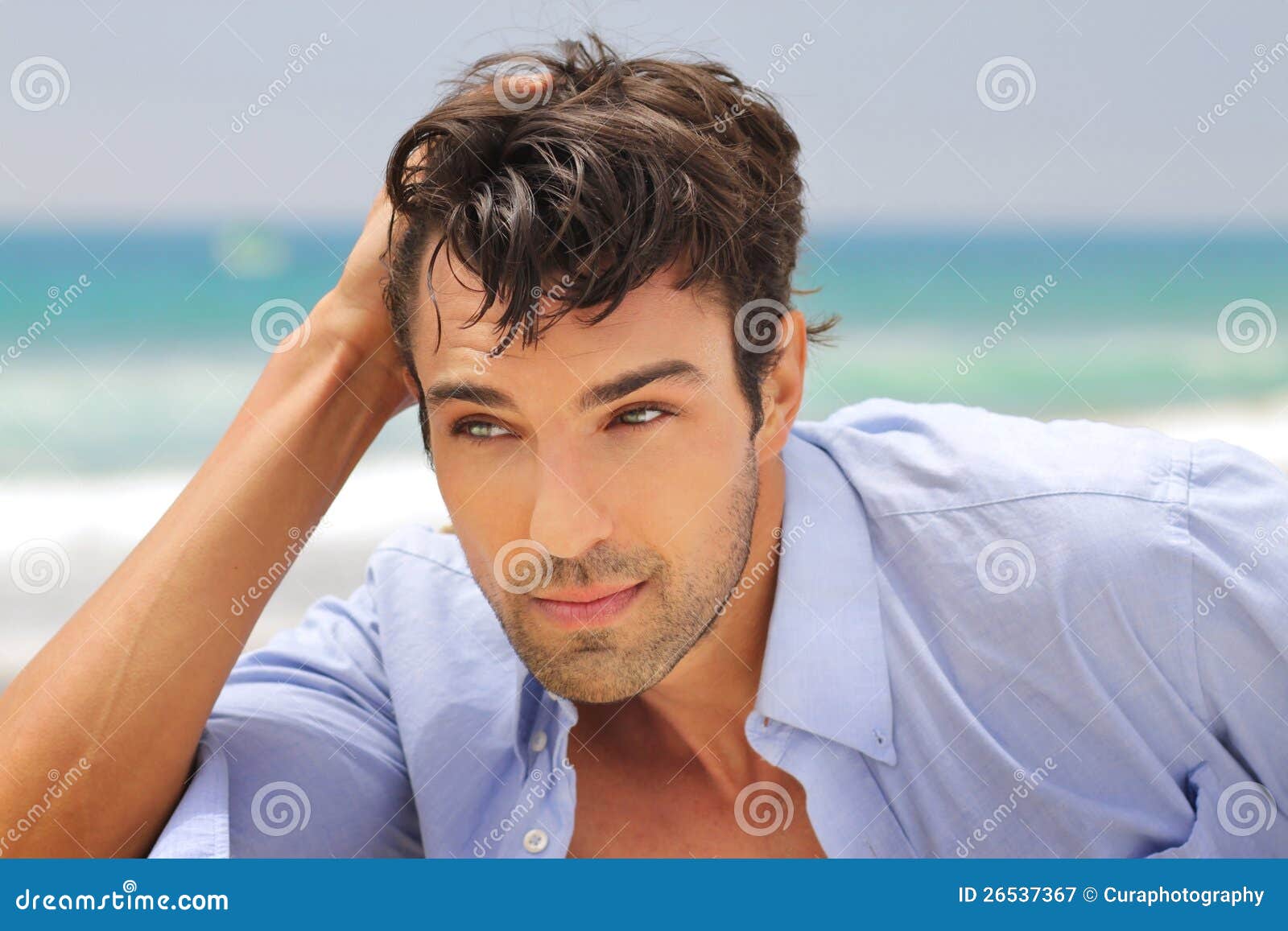 Handsome man stock image. Image of fresh, portrait, handsome - 26537367