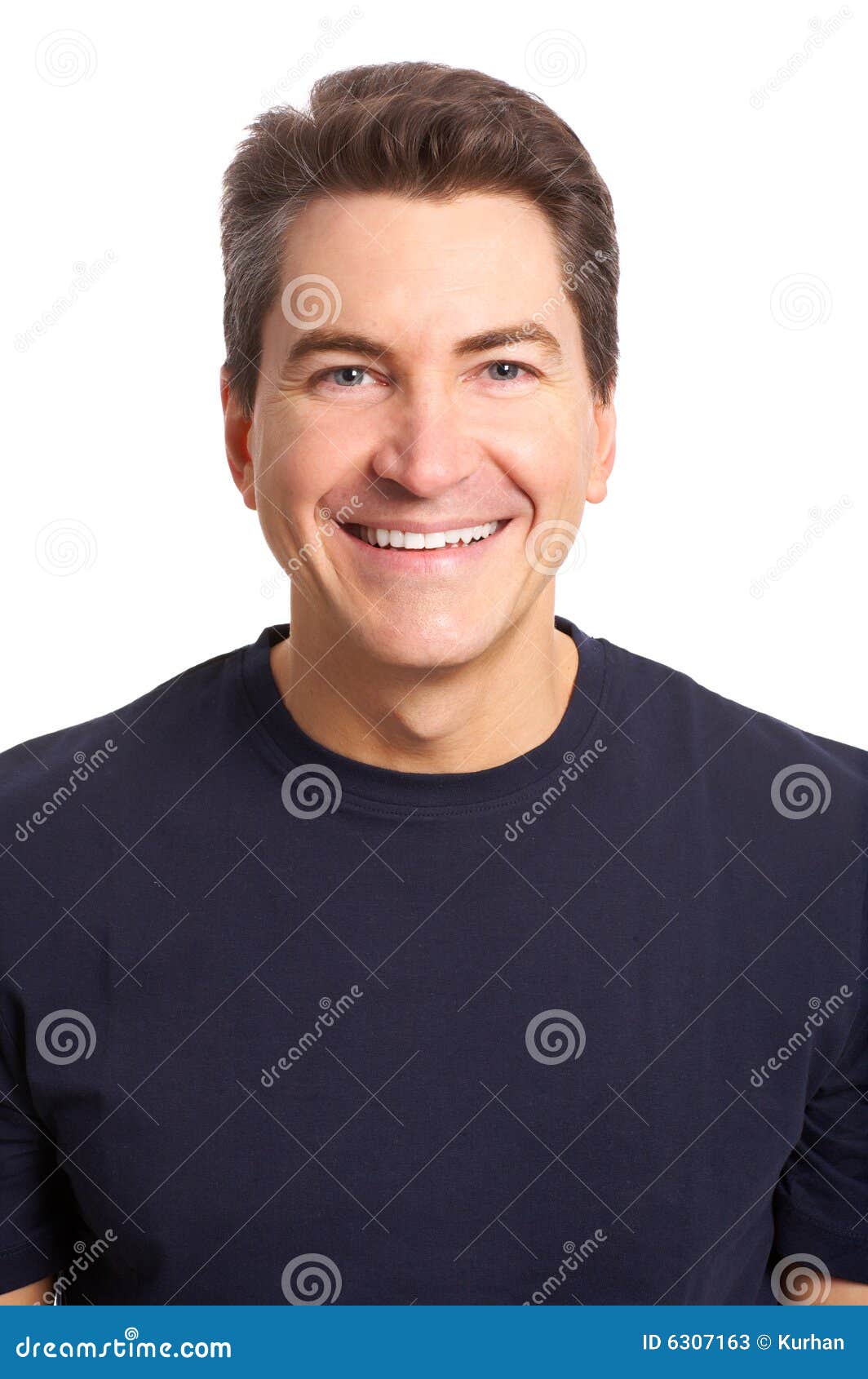 Handsome man stock image. Image of white, happy, casual - 6307163