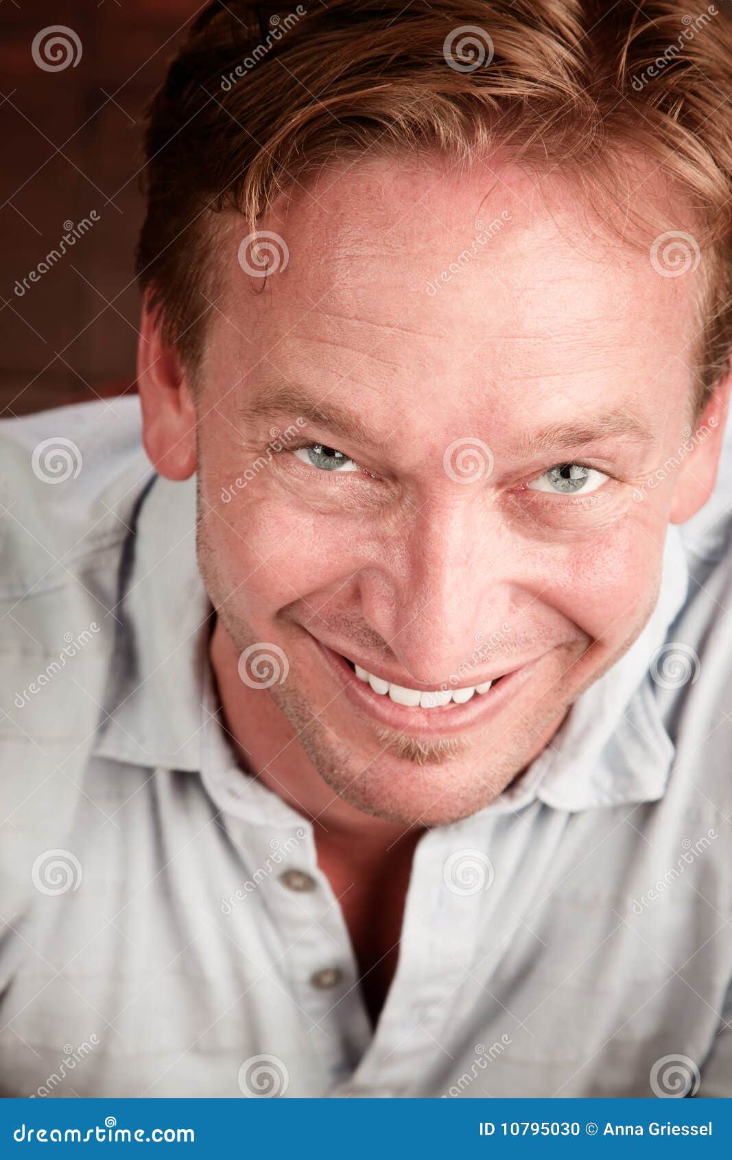 Handsome Man with Bright Blue Eyes Stock Photo - Image of eyes, blonde ...