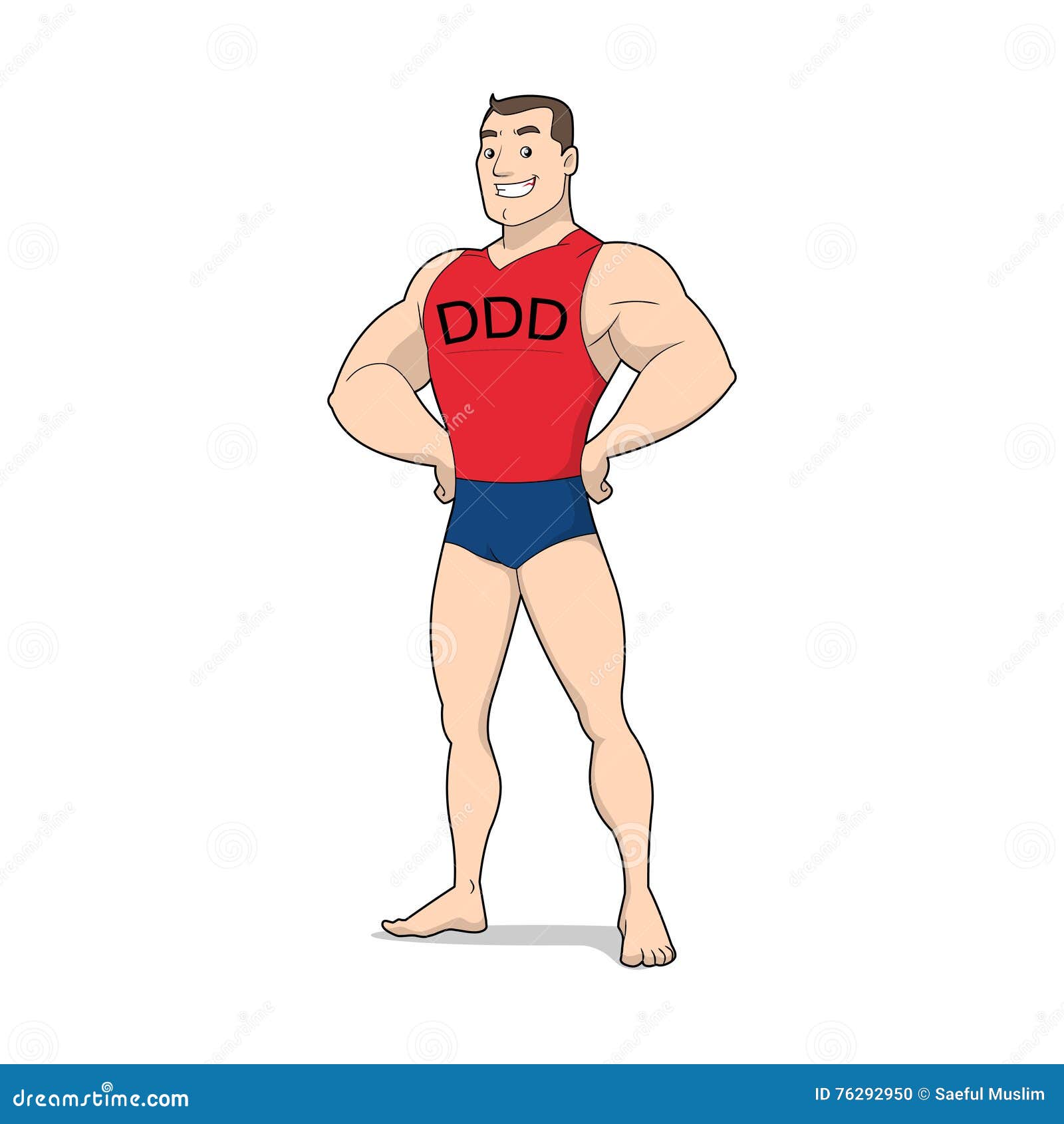 Handsome man cartoon stock illustration. Illustration of design - 76292950