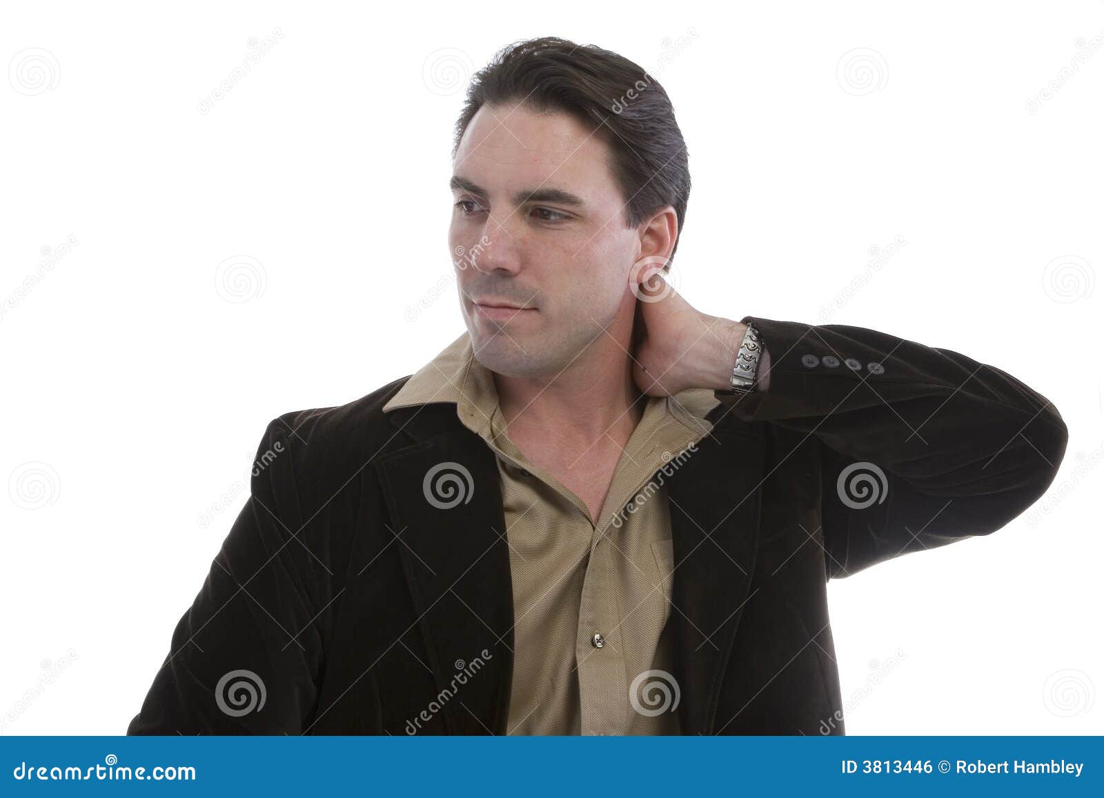 Handsome Man in Casual Clothes Stock Photo - Image of handsome ...