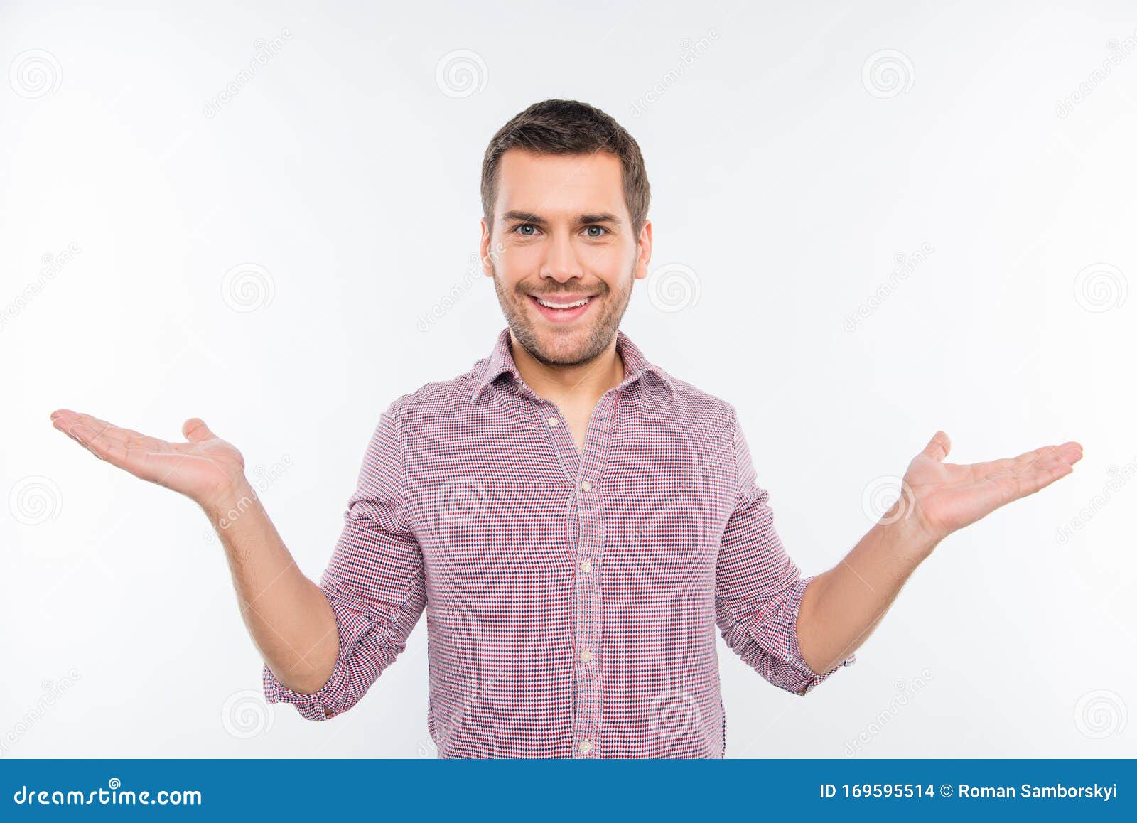 Handsome Man Choosing between Two Options Stock Photo - Image of ... Handsome Man Choosing between Two Options Stock Photo - Image of ...