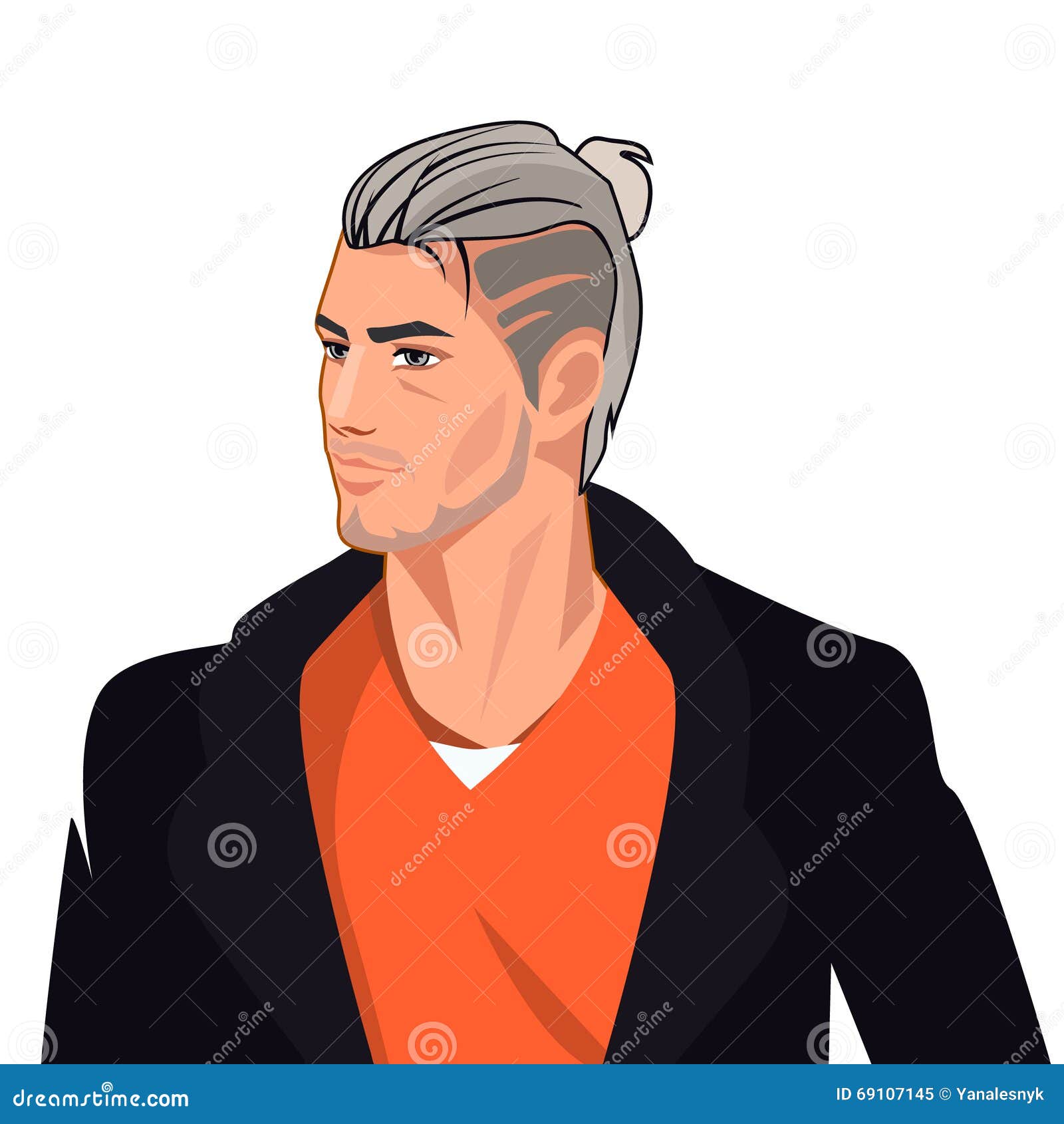 Attractive Man Clipart Cartoon