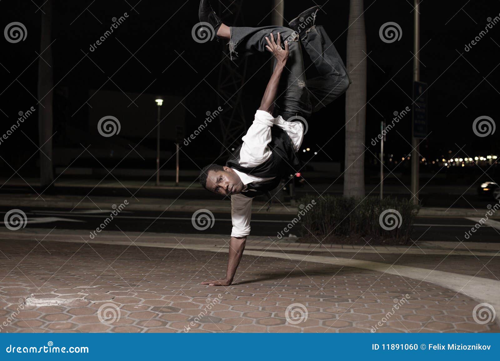 Handsome man dancing stock photo. Image of moves, expressive - 11891060
