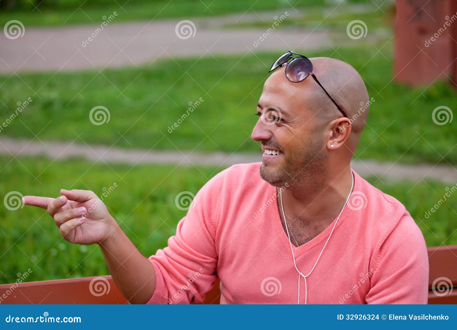 Handsome Man Have Rest Outdoor Stock Photo - Image of black, sunglass ...