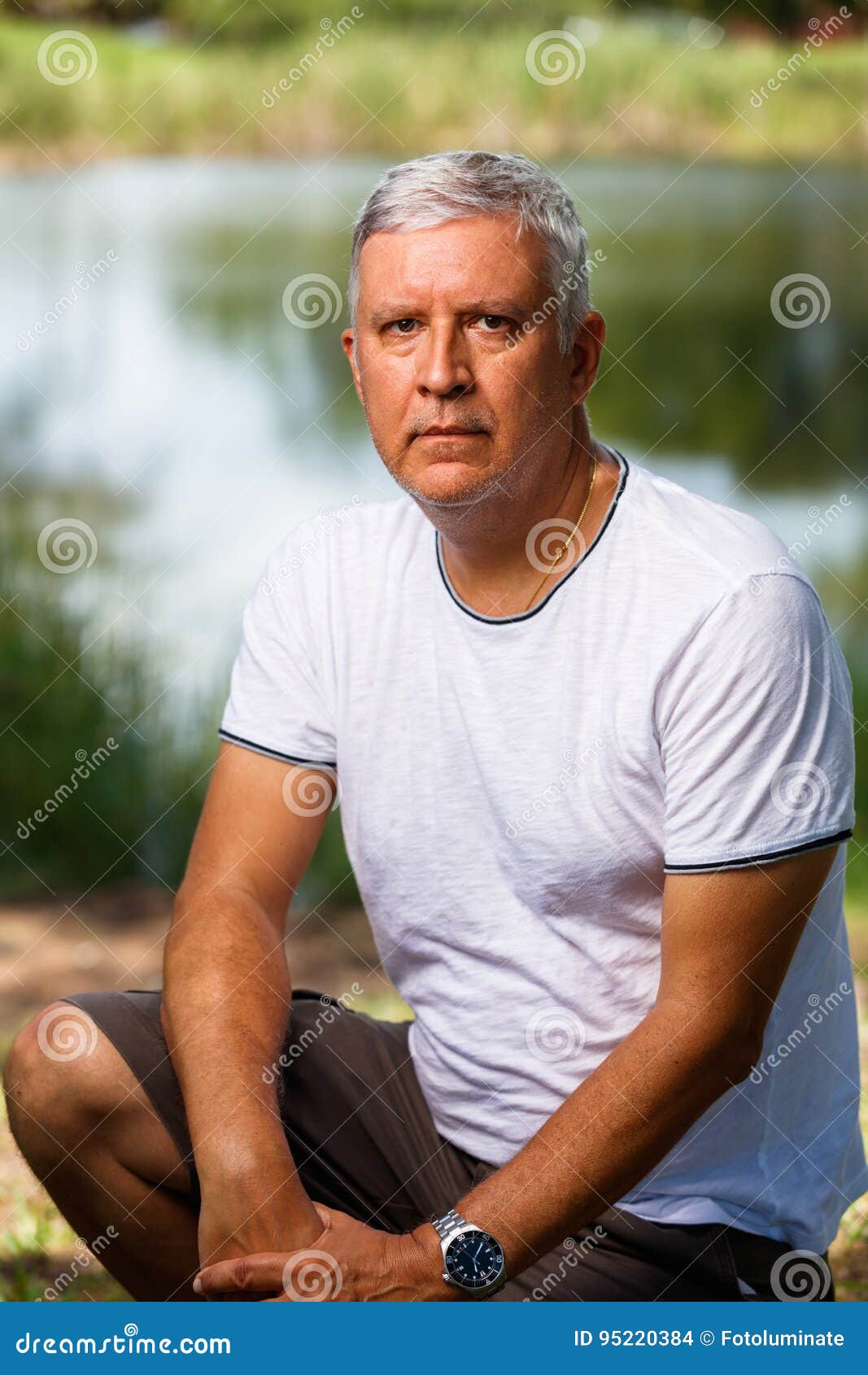Handsome man outdoors stock photo. Image of model, brown - 95220384