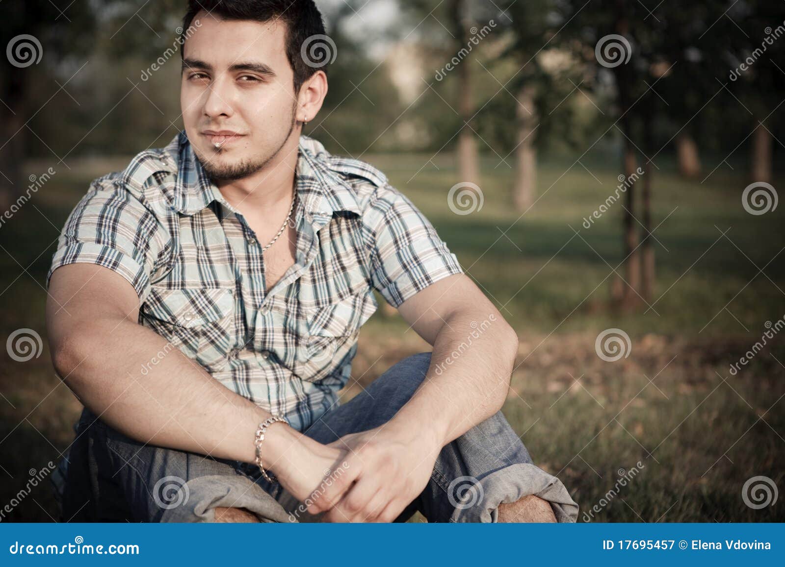 Handsome man with a ring stock image. Image of male, engagement - 17695457