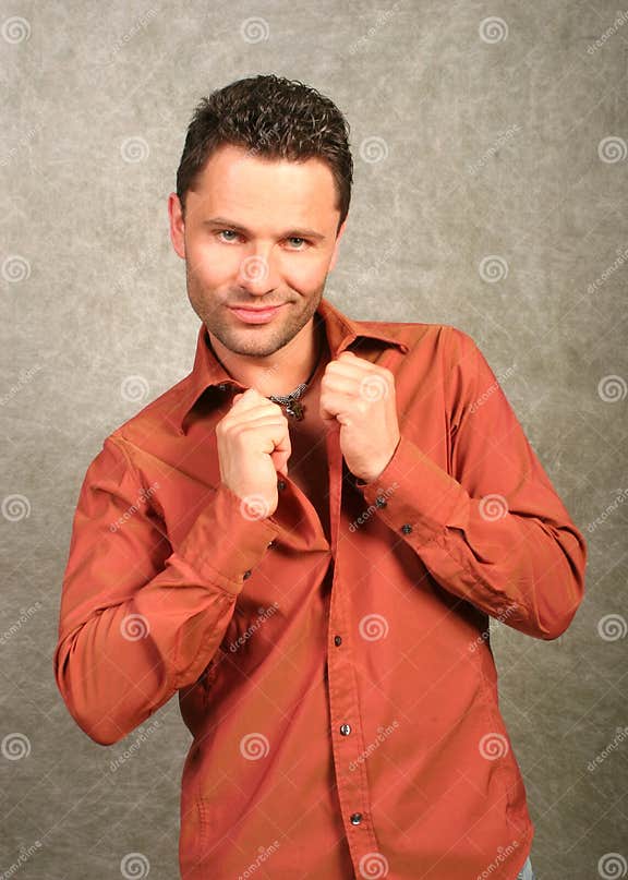 Handsome man - seducer stock photo. Image of look, beard - 306962