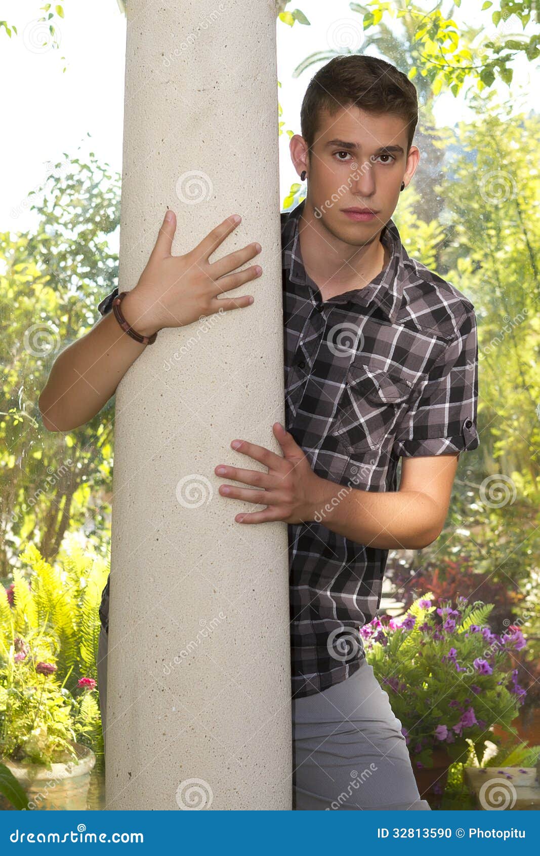 Handsome man stock photo. Image of summer, attractive - 32813590