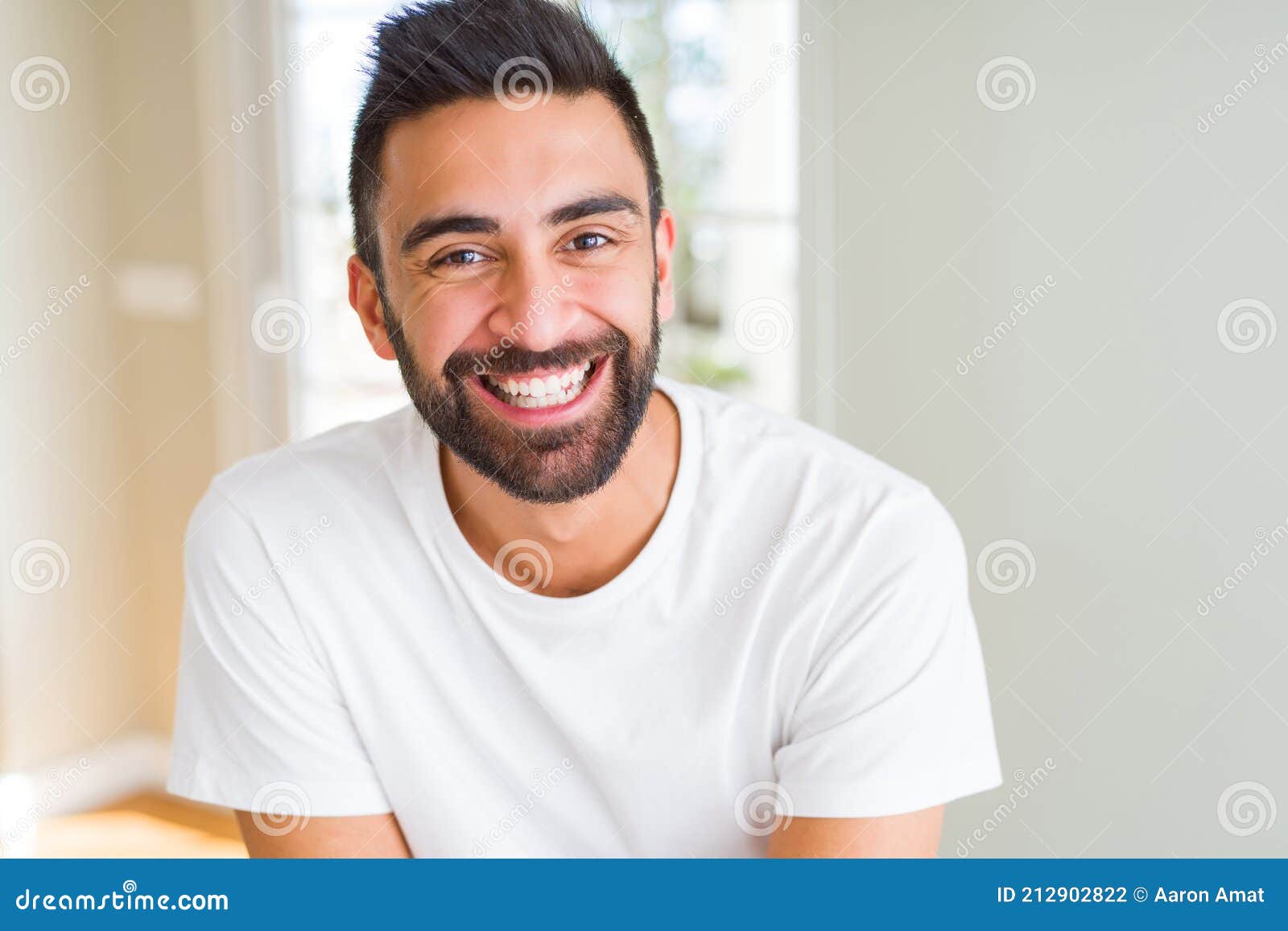 Handsome Man Smiling Cheerful with a Big Smile on Face Showing Teeth ... Handsome Man Smiling Cheerful with a Big Smile on Face Showing Teeth ...